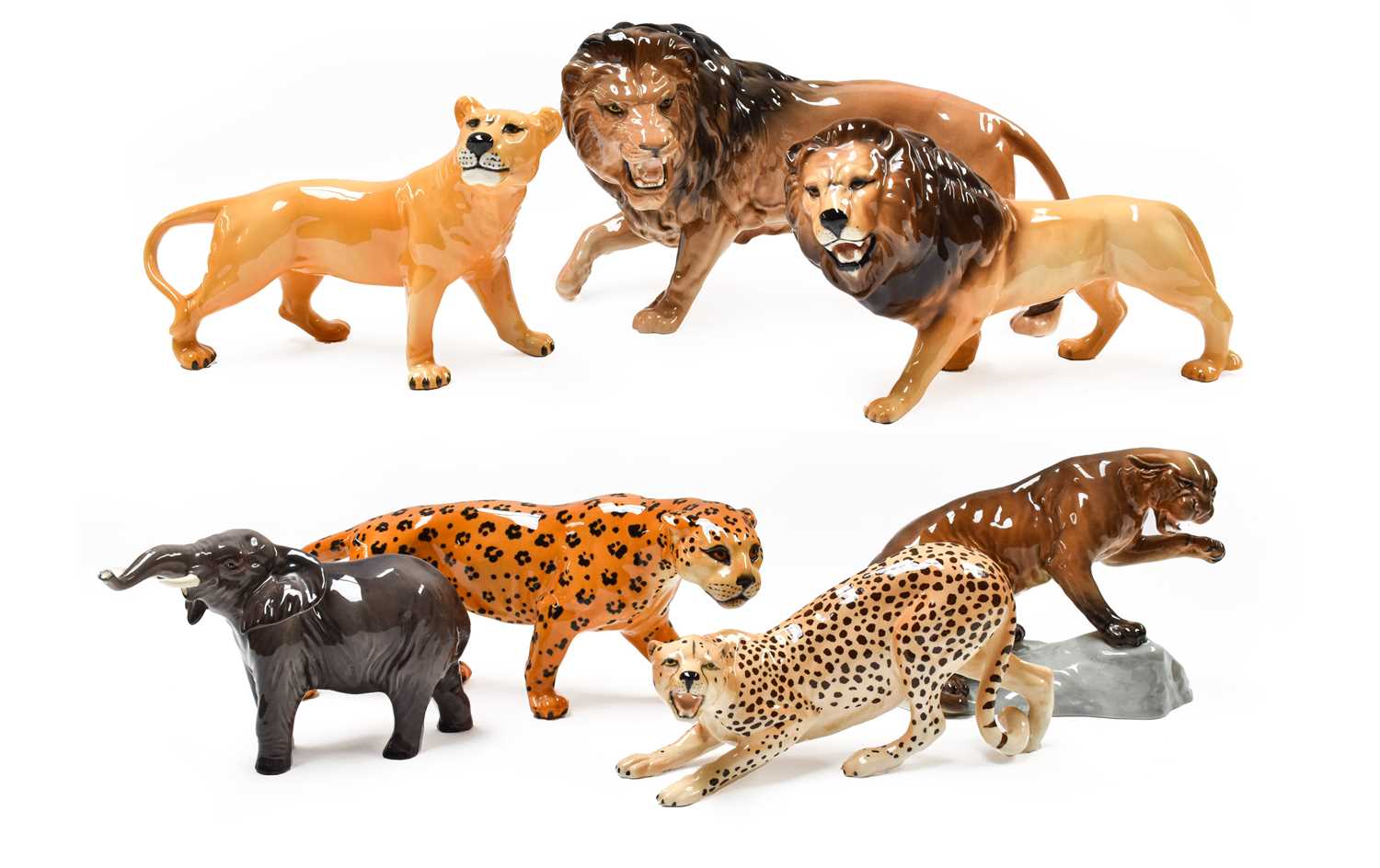 Lot 1133 - Beswick African Wild Animals