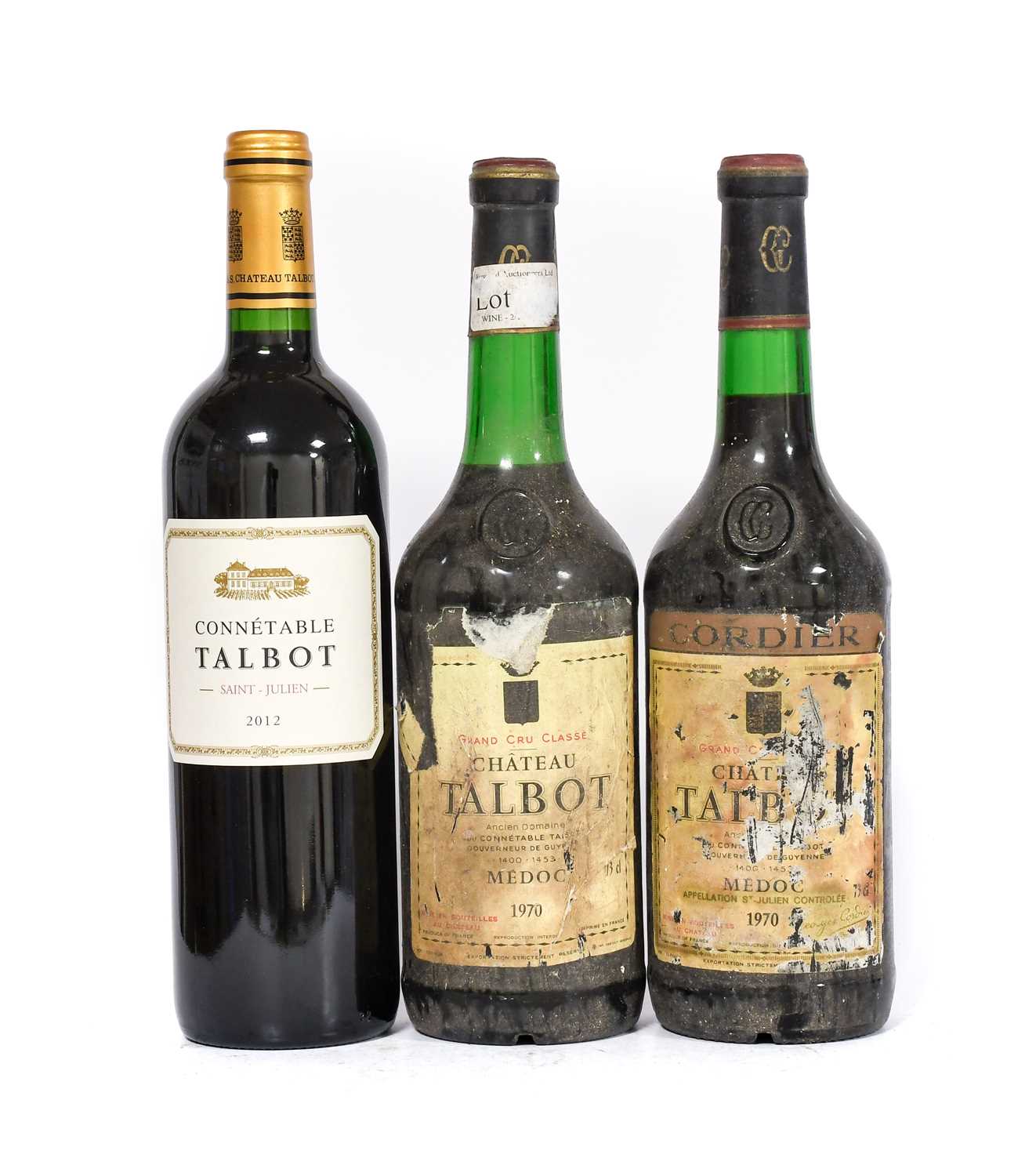 Lot 5121 - Château Talbot 1970 Saint-Julien (two
