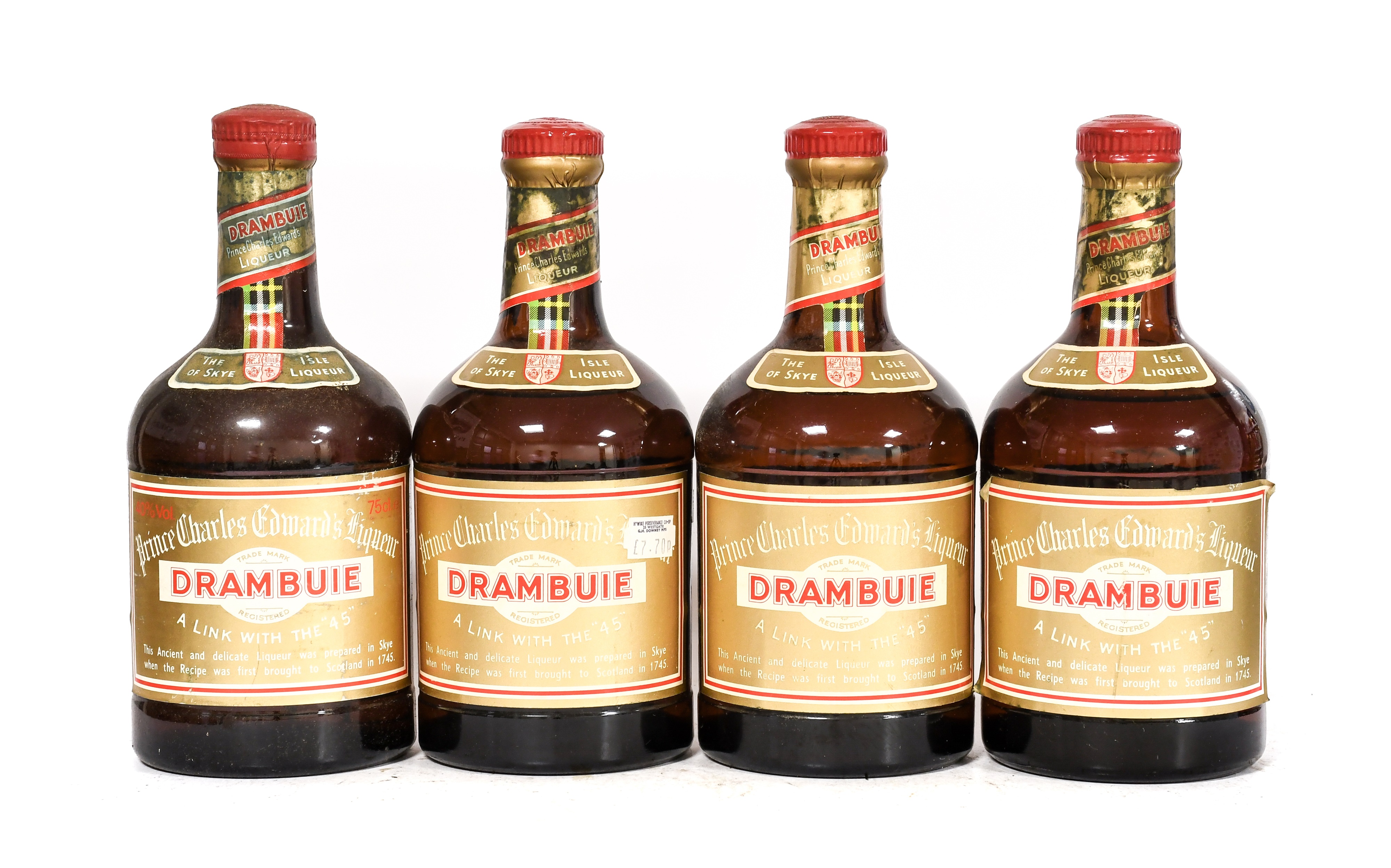 Lot 5242 - Drambuie Liqueur, 1970s, 1980s and 1990s