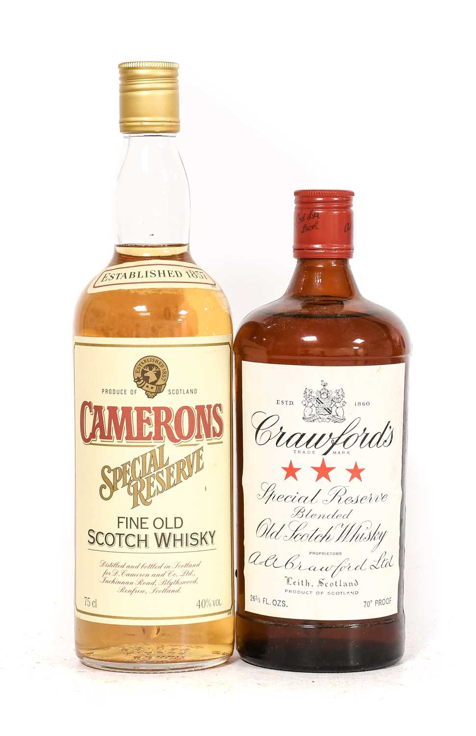 Lot 5304 - Crawford's Special Reserve Blended Old