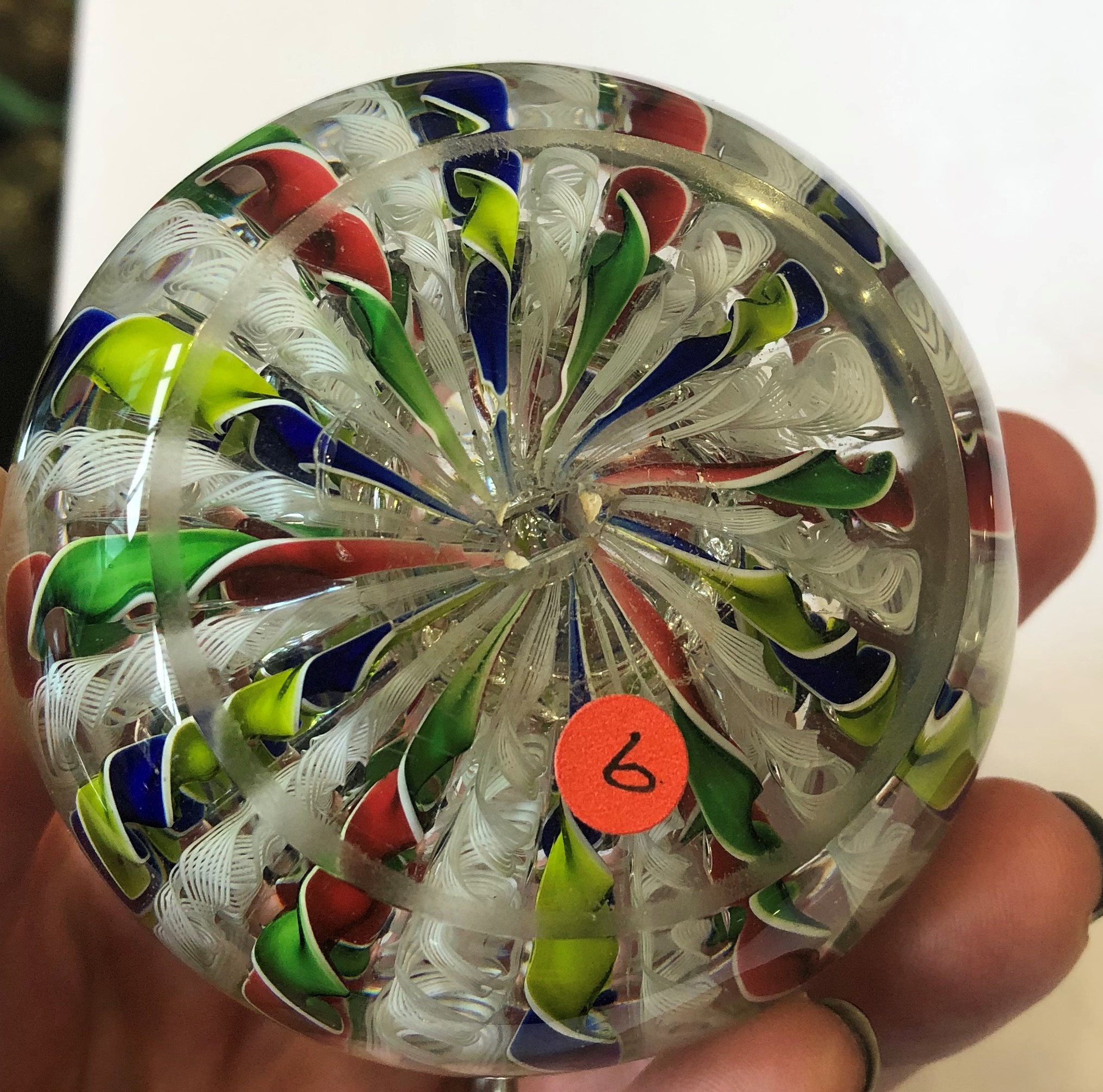 Lot 20 - A St Louis Crown Paperweight, circa 1850, a