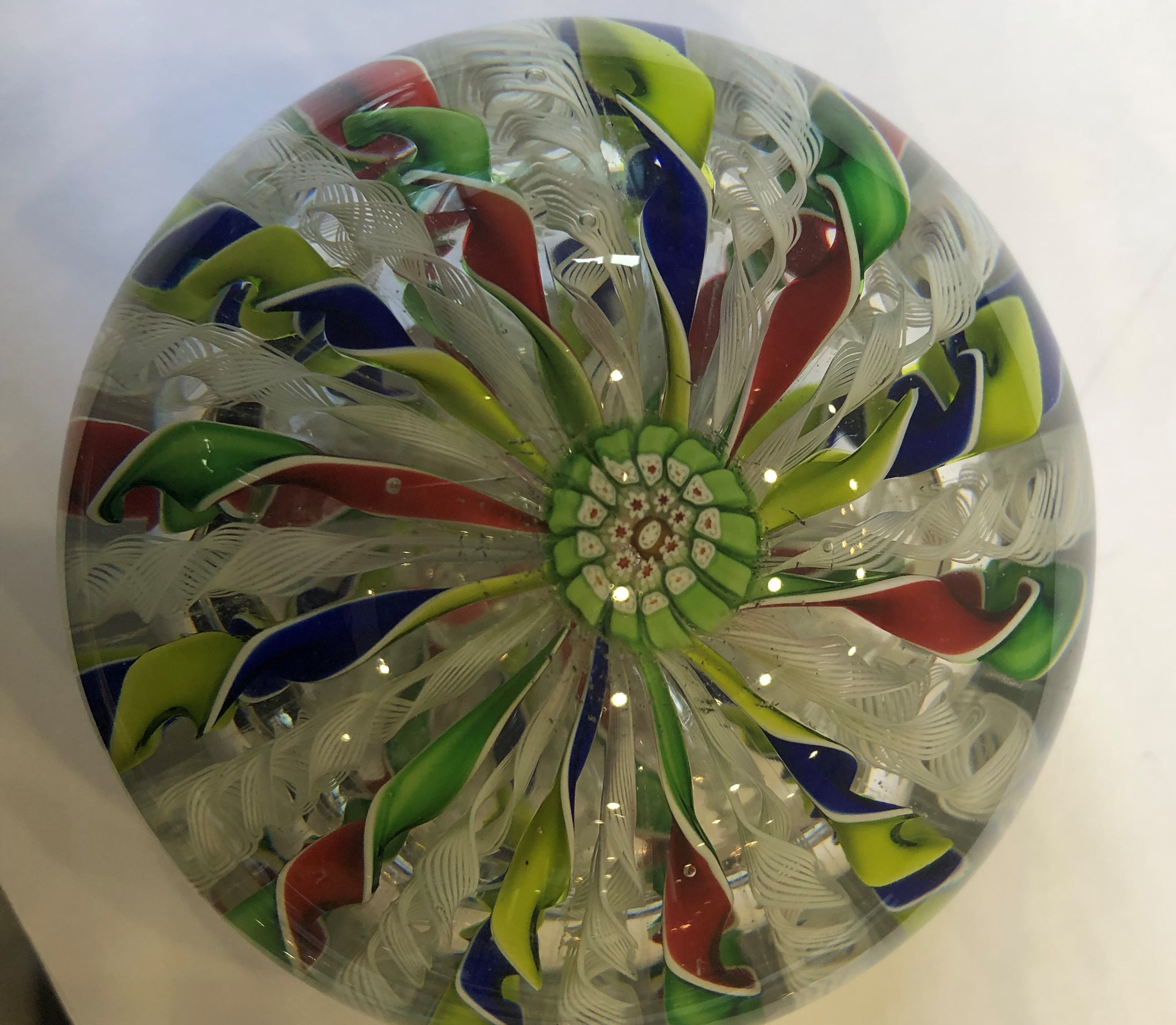 Lot 20 - A St Louis Crown Paperweight, circa 1850, a