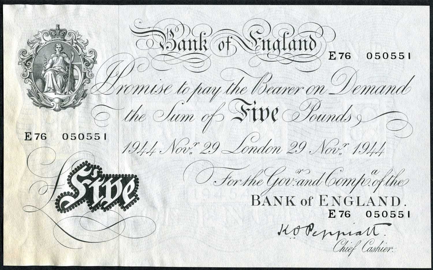 Lot 556 - 2 x Sequential Serial Numbers – Bank of