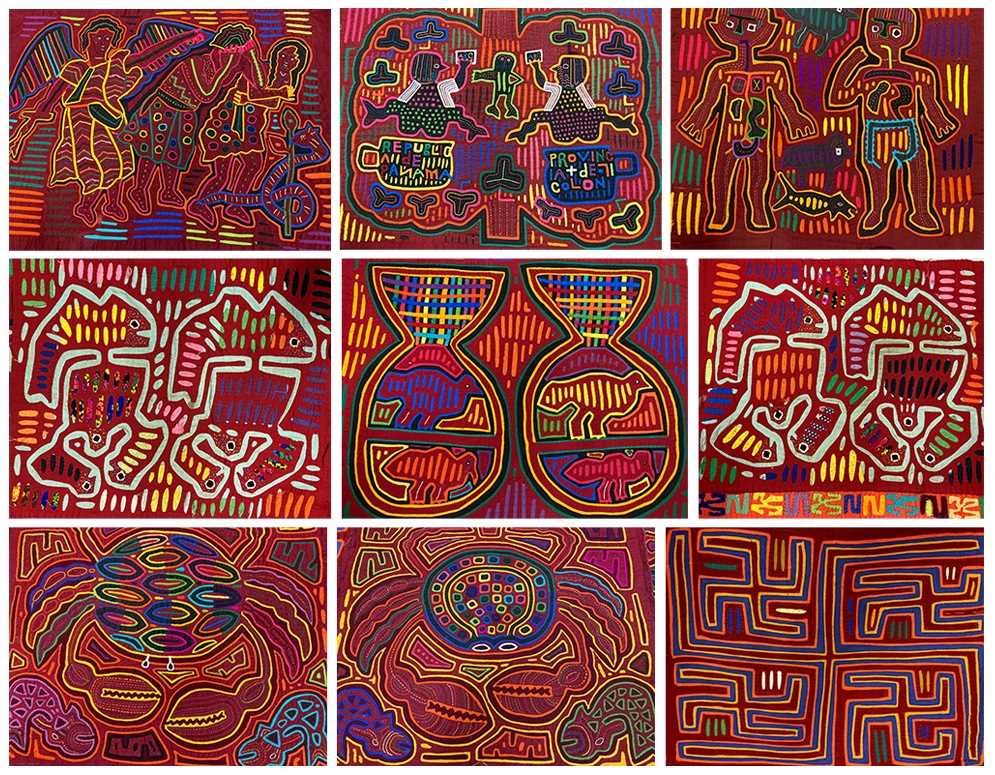 Lot 2263 - Collection of 20th Century Molas from San
