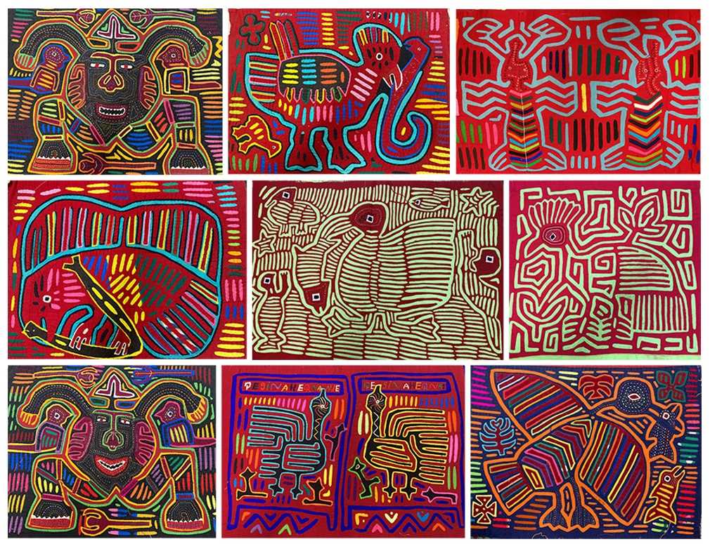 Lot 2260 - Collection of 20th Century Molas from San