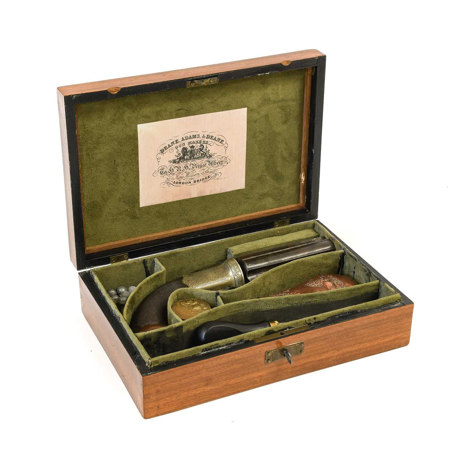 Lot 340 - A 19th Century 30 Bore Five Shot Pepperbox