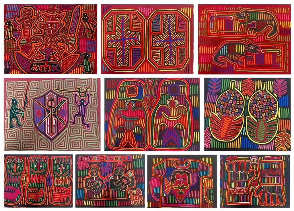 Lot 2262 - Collection of 20th Century Molas from Sans