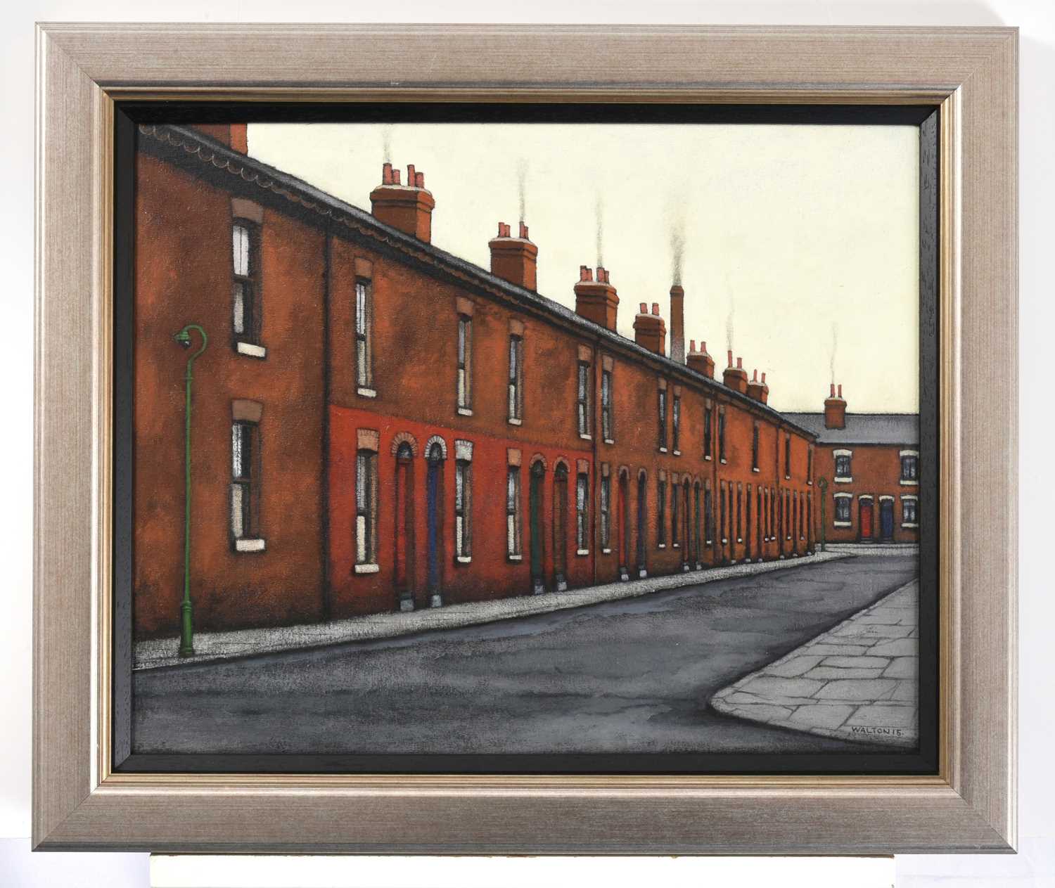 Lot 32 - Stuart Walton (b.1933) "Augusta Street,