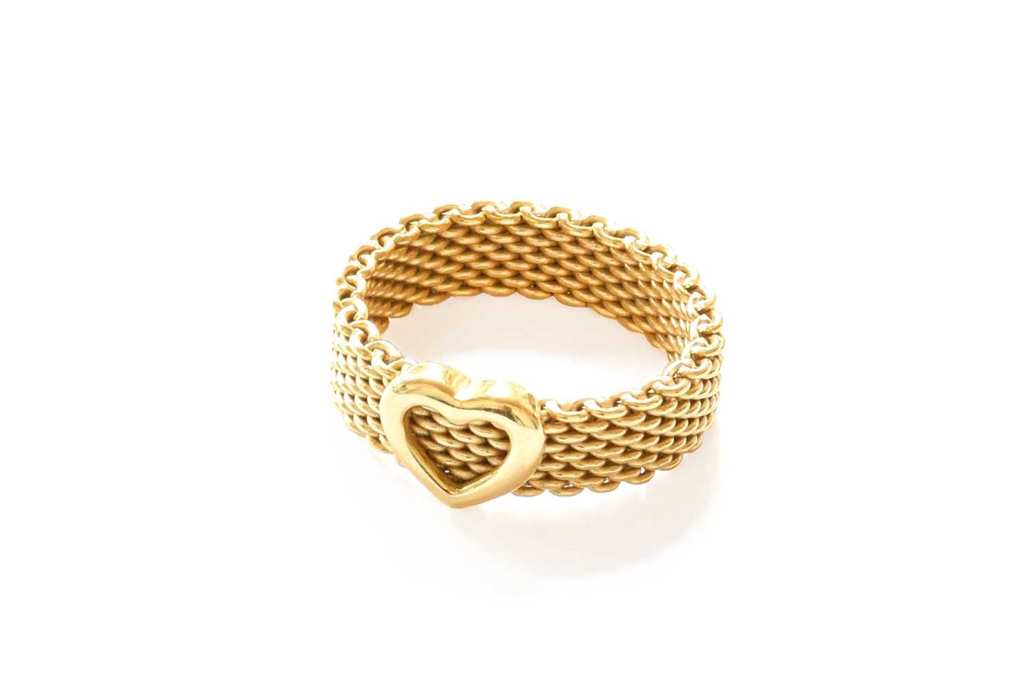 Lot 137 - A Flexible Ring, by Tiffany & Co., stamped