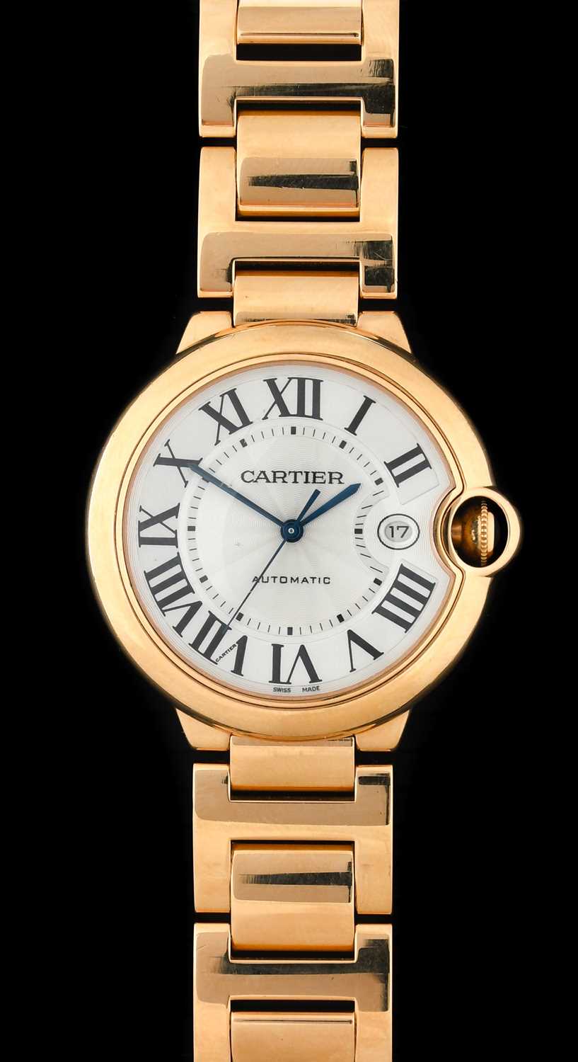Lot 2251 - Cartier: A Fine 18 Carat Rose Gold