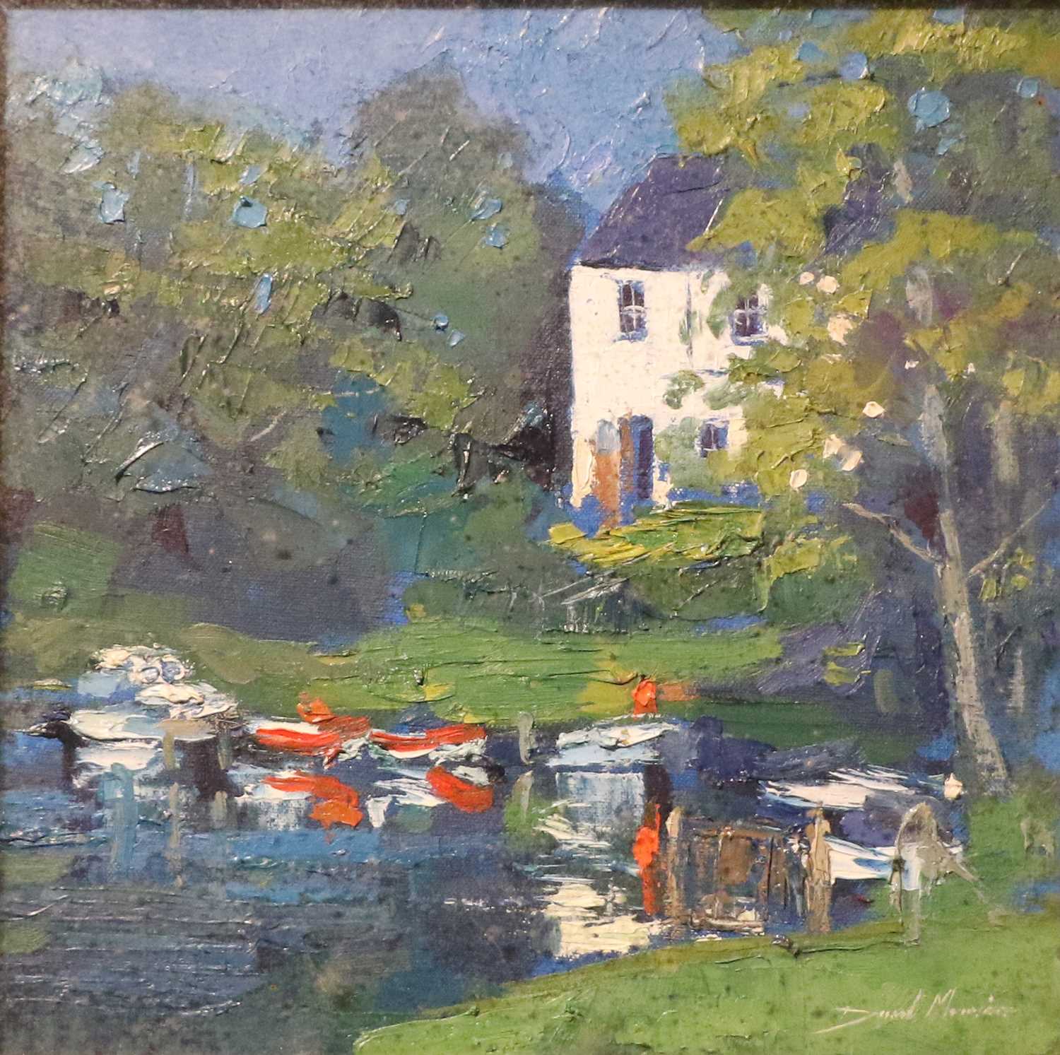 Lot 1072 - David Morrison (Contemporary) "The River