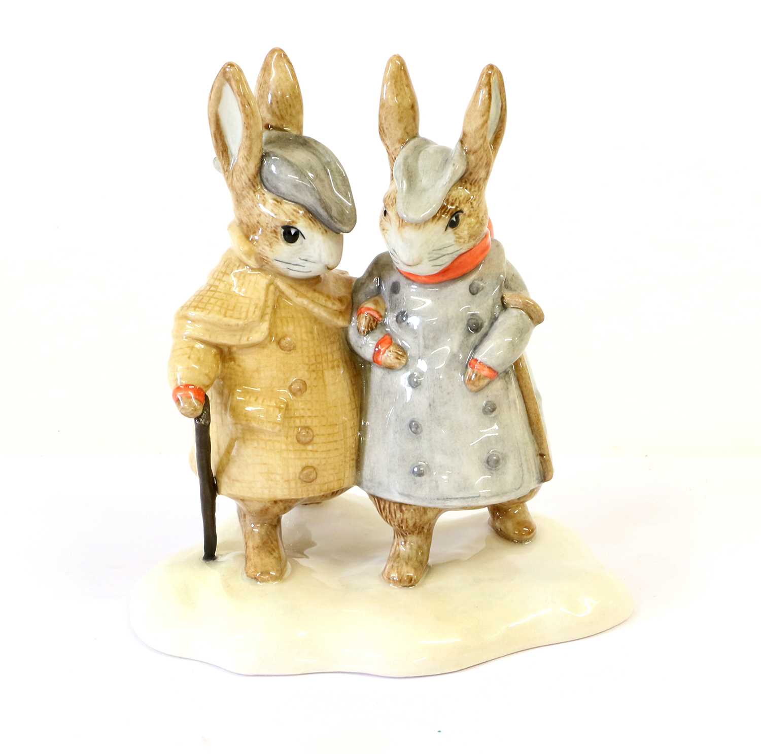 Lot 167 - Beswick Beatrix Potter 'Two Gentleman