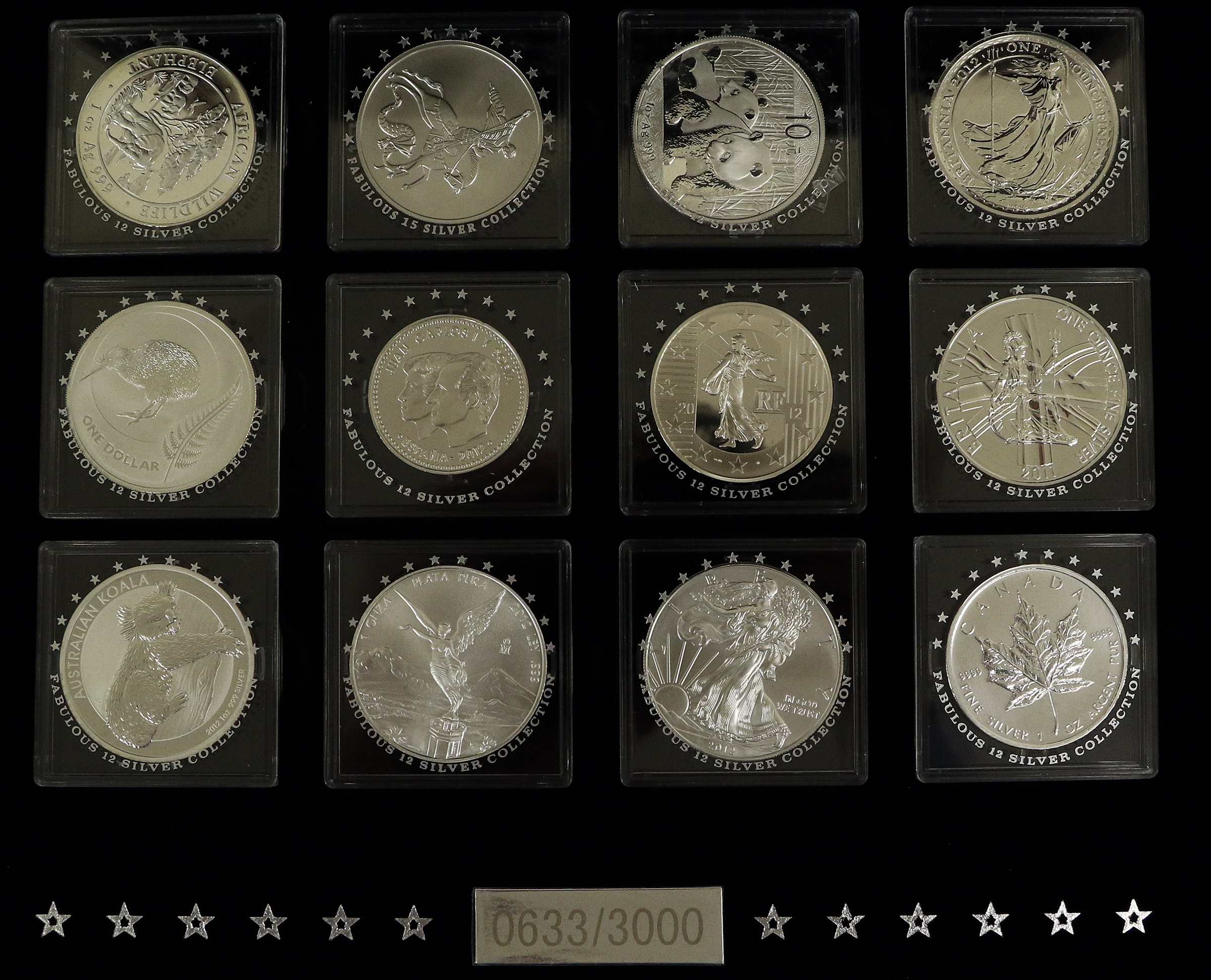 Lot 241 - 'The Fabulous 12' Silver Collection, 12-coin