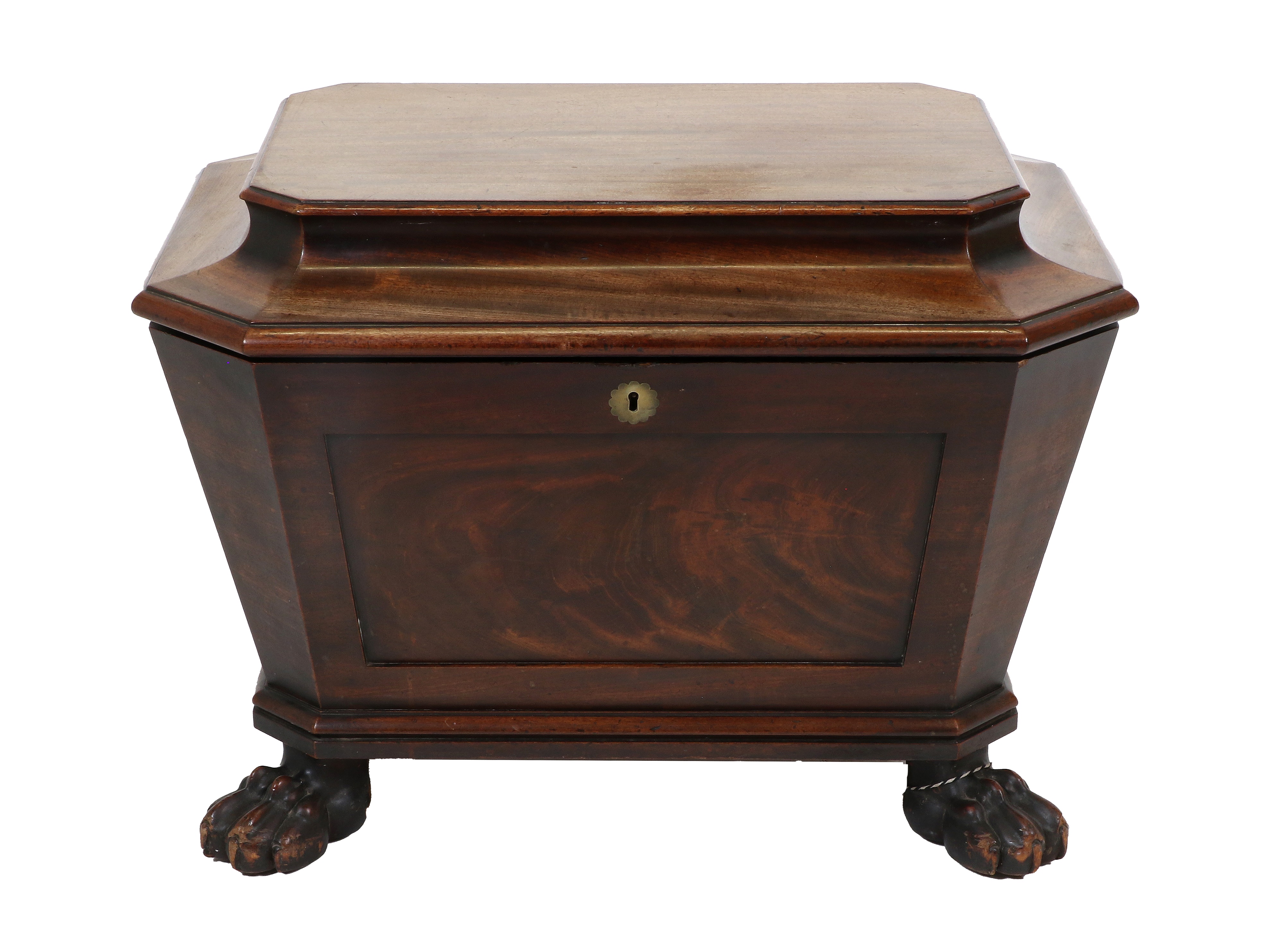 Lot 685 - A Regency Mahogany Sarcophagus Shape