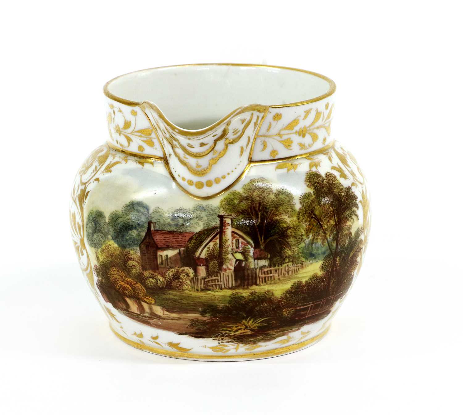 Lot 39 - A Bloor Derby Porcelain Jug, circa 1830,