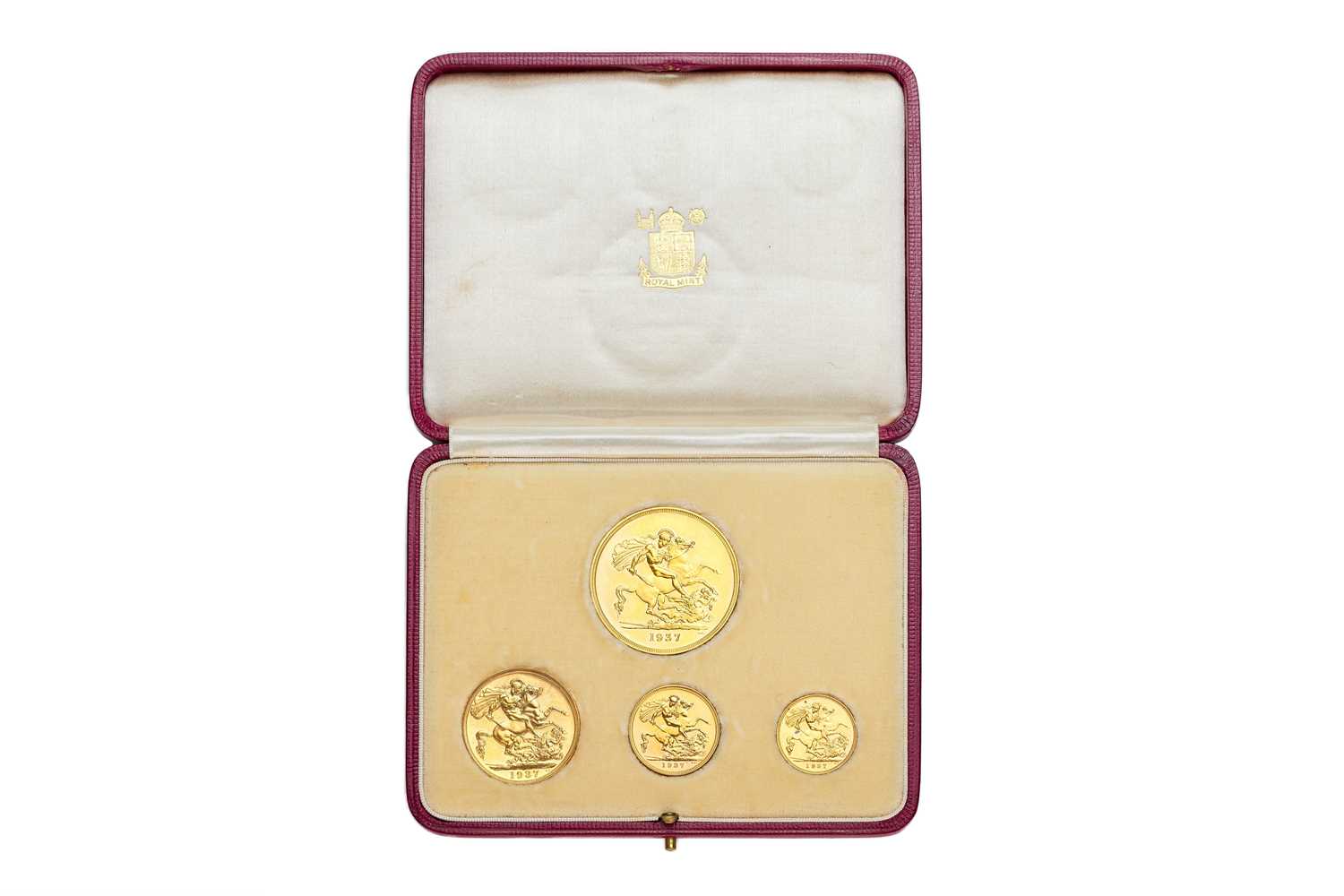 Lot 227 - George VI, 'Coronation' Gold Proof Set 1937,
