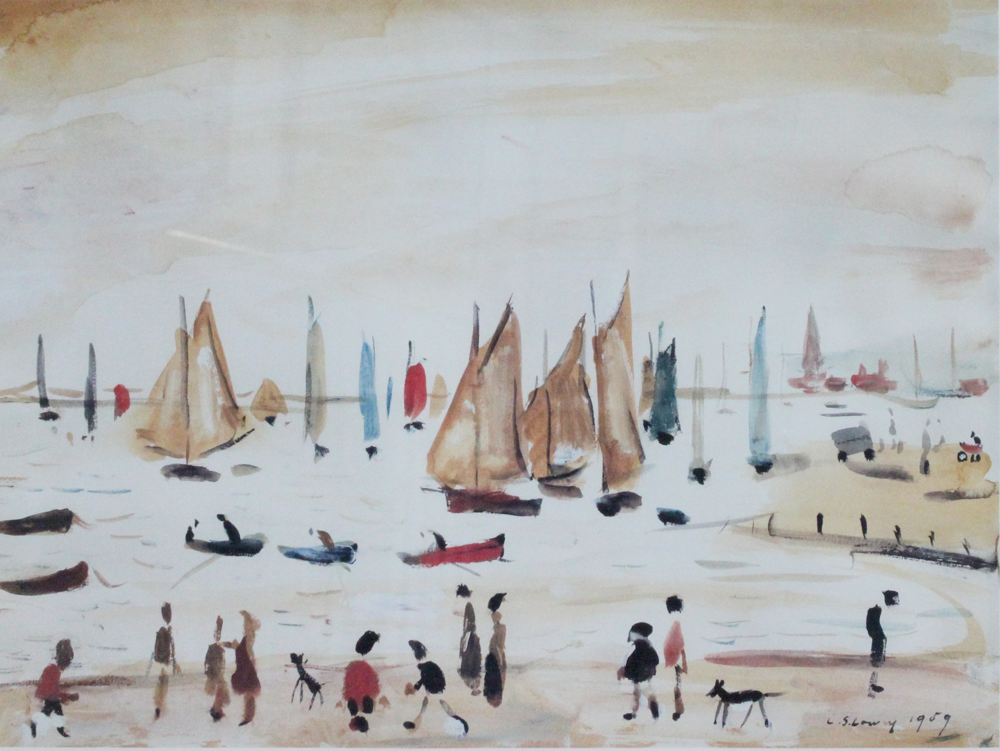 Lot 1054 - After Laurence Stephen Lowry RBA, RA
