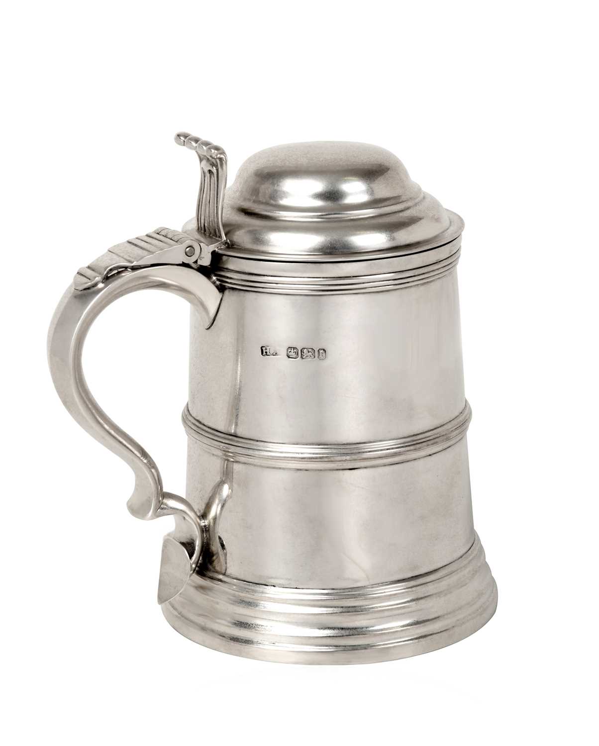 Lot 2197 - A Victorian Silver Tankard,