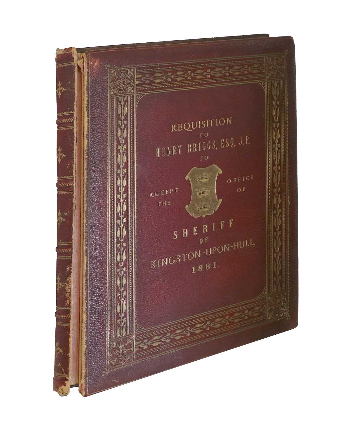 Lot 40 - Sheriff of Kingston Upon Hull Illuminated