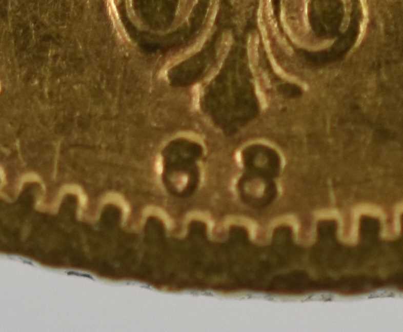 Lot 262 - Victoria, Half Sovereign 1878, obv. young