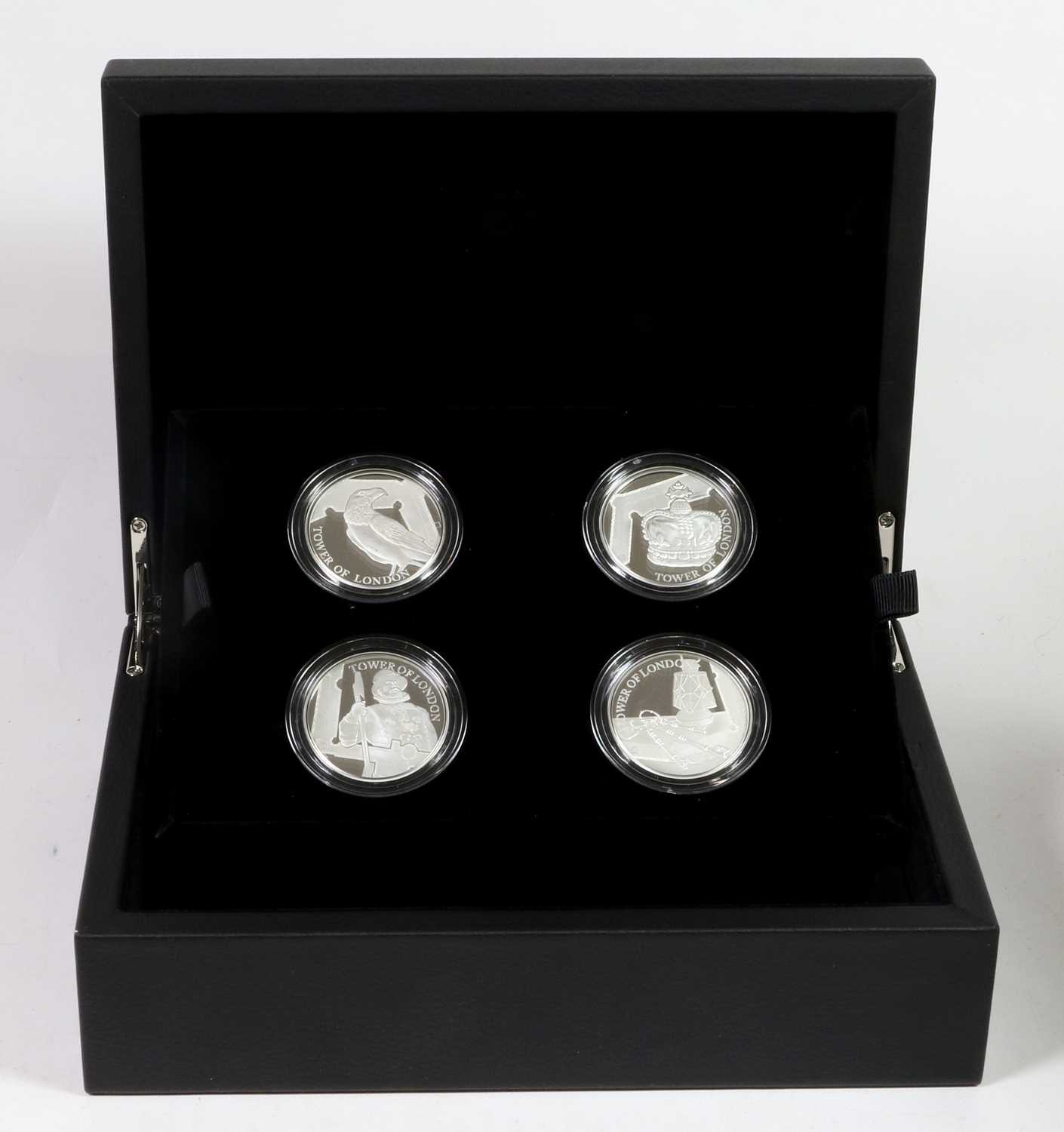 Lot 476 - The Tower of London Coin Collection, Silver