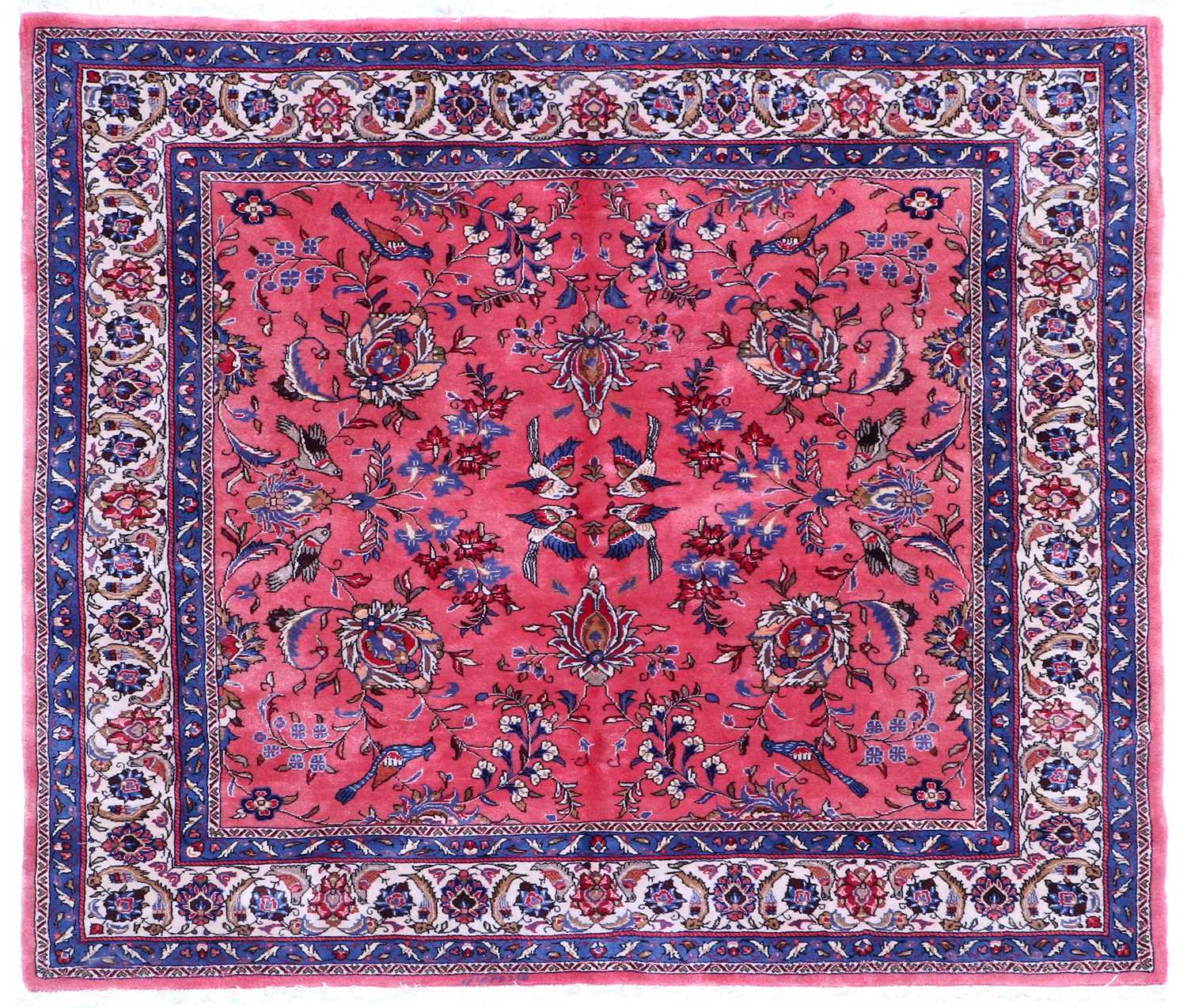 Lot 131 - Saroukh Carpet of Unusual Size West Iran,