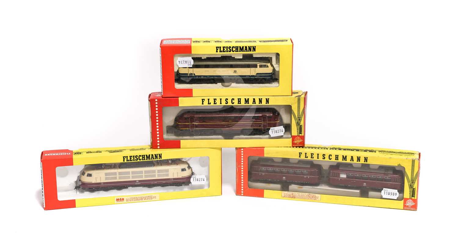Lot 193 - Fleischmann HO Gauge Locomotives