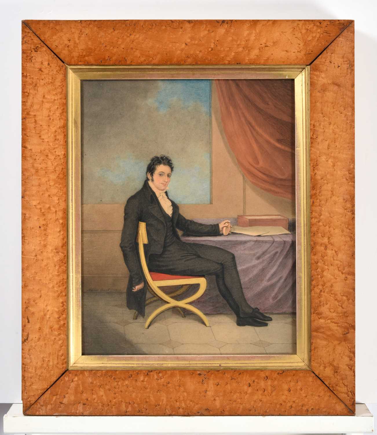 Lot 1002 - Adam Buck (1759-1833) Irish Portrait of a
