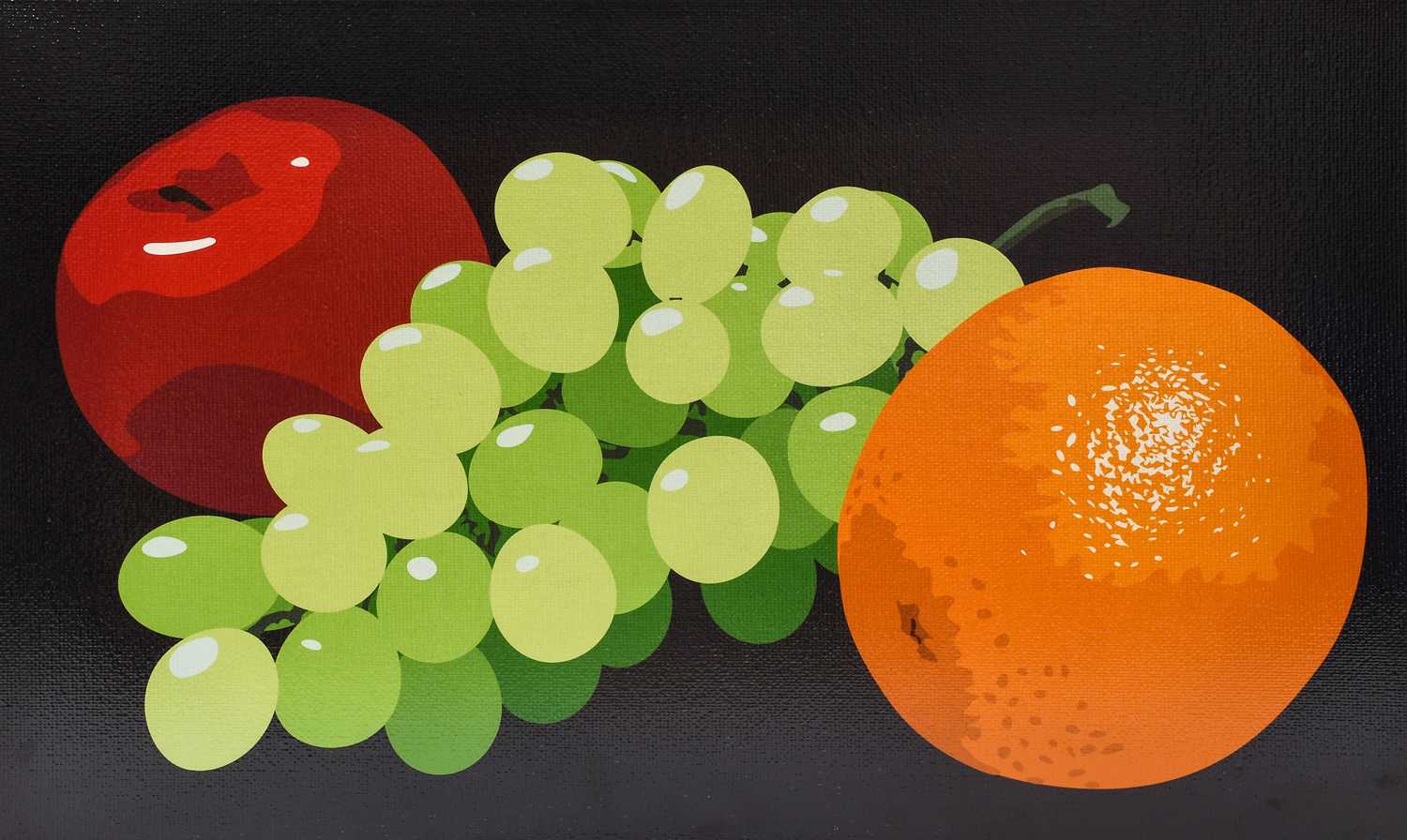 Lot 141 - Julian Opie (b.1958) "Still Life with Orange,