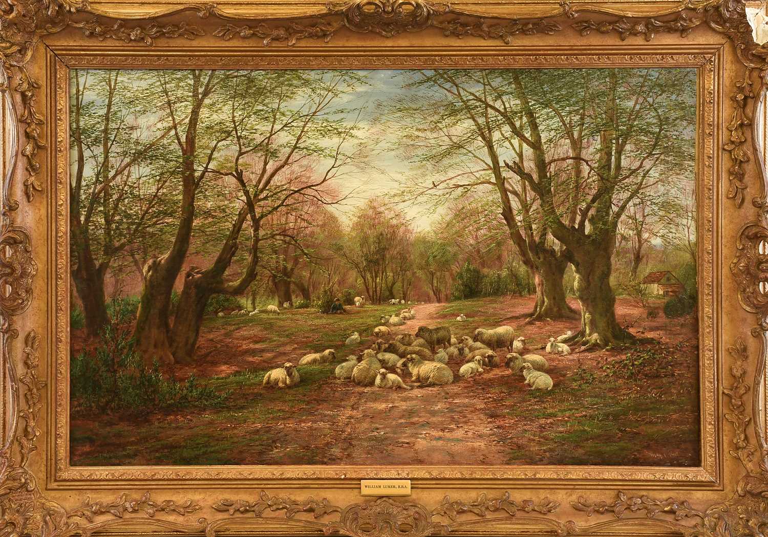 Lot 1067 - William Luker Snr (1828-1905) Sheep and