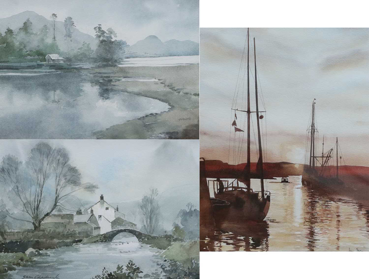 Lot 1169 - Sam Chadwick (1902-1992) ''Packhorse Bridge,