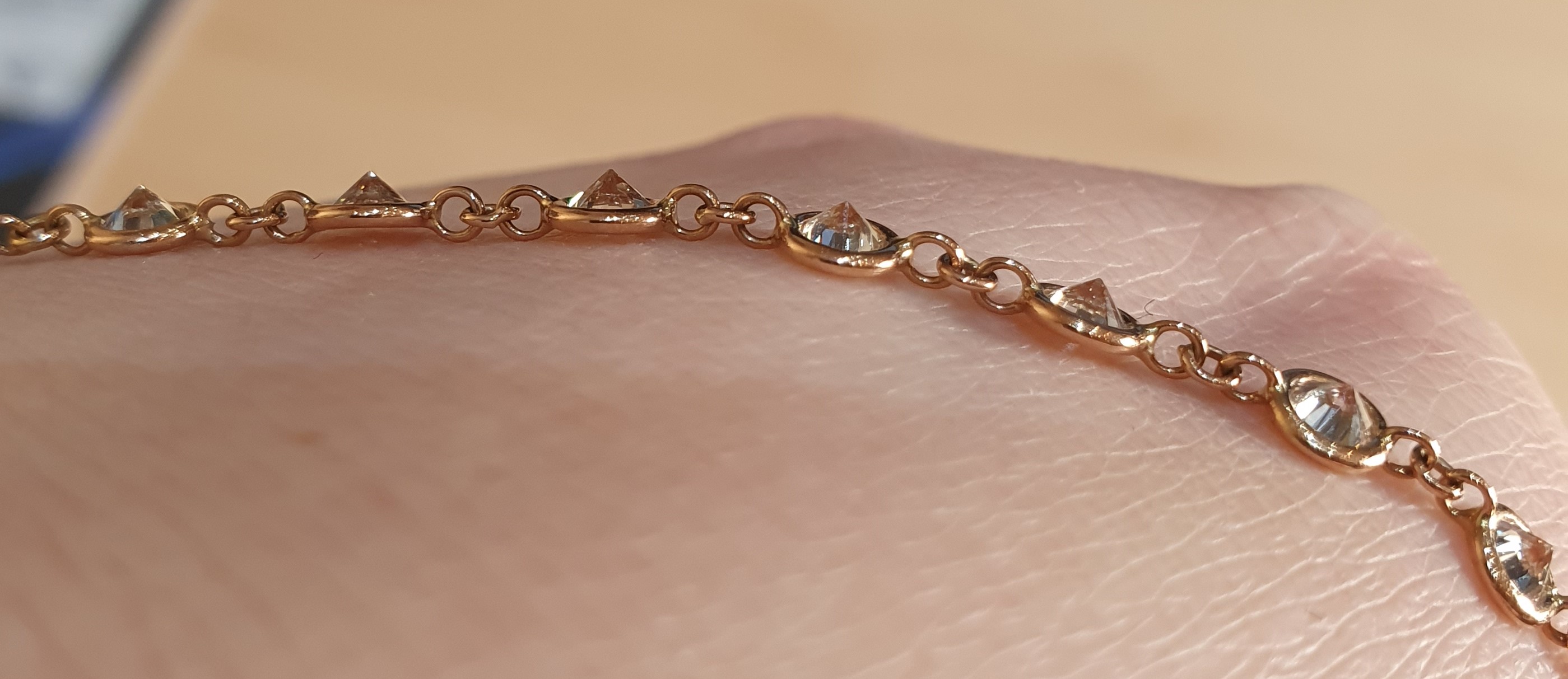 Lot 2041 - A Diamond Necklace the ninety-three chain