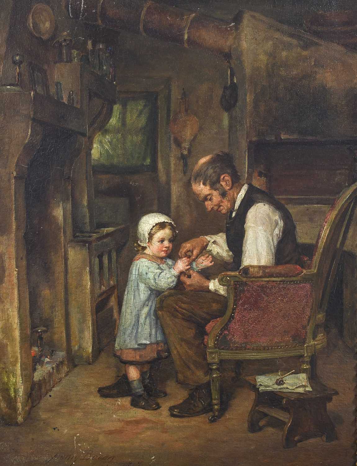 Henry Bacon (19th century) Father and - auctions & price archive