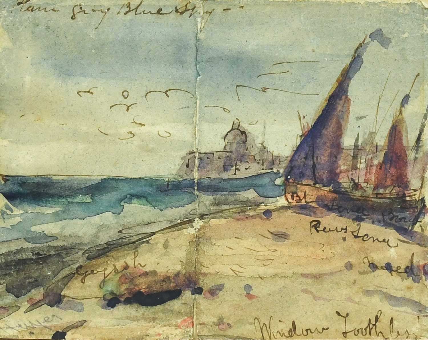 Lot 242 - Attributed to Edwin Hayes RHA RI ROI