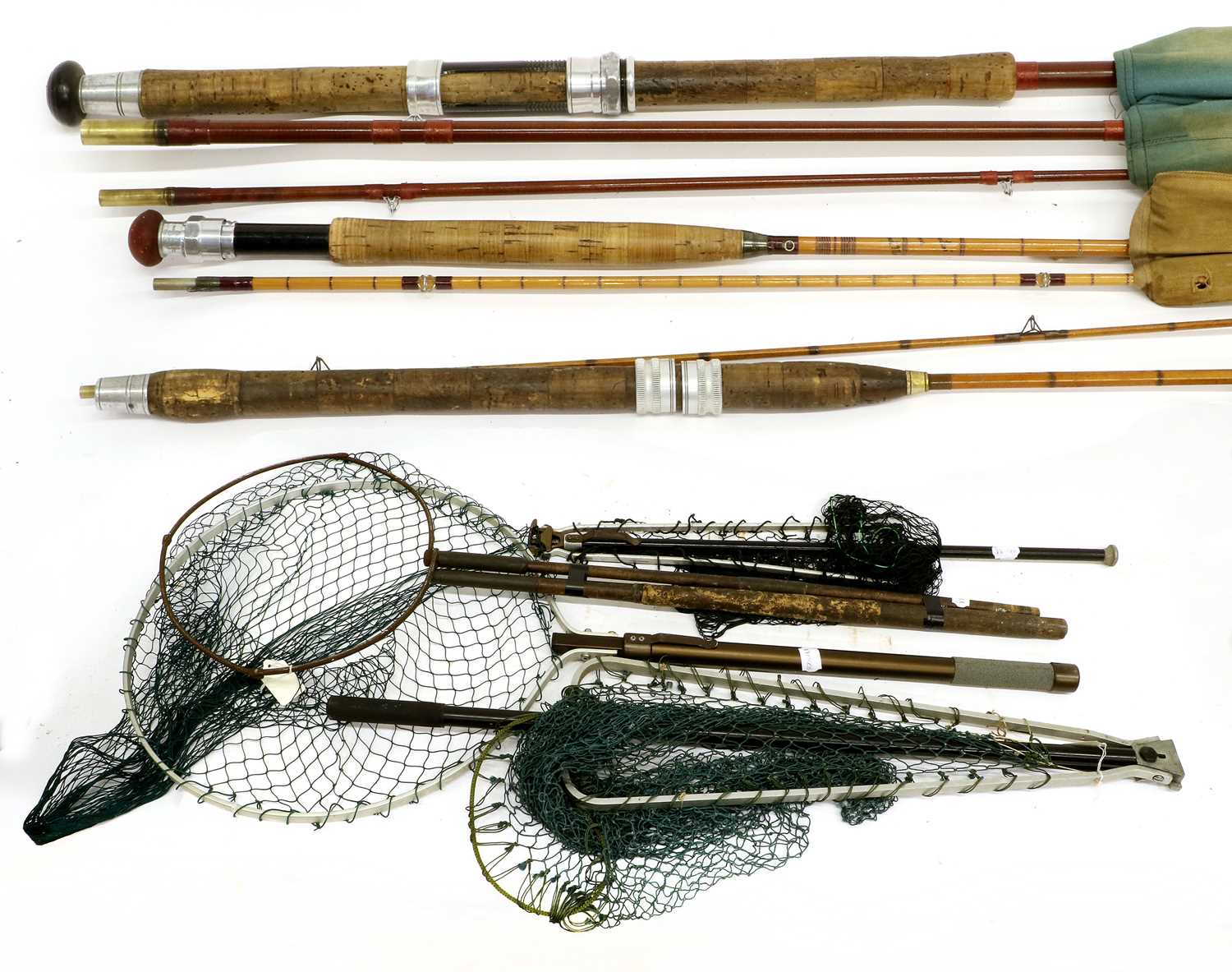 Lot 73 - A Hardy Perfection Split Cane Rod 9'-6"