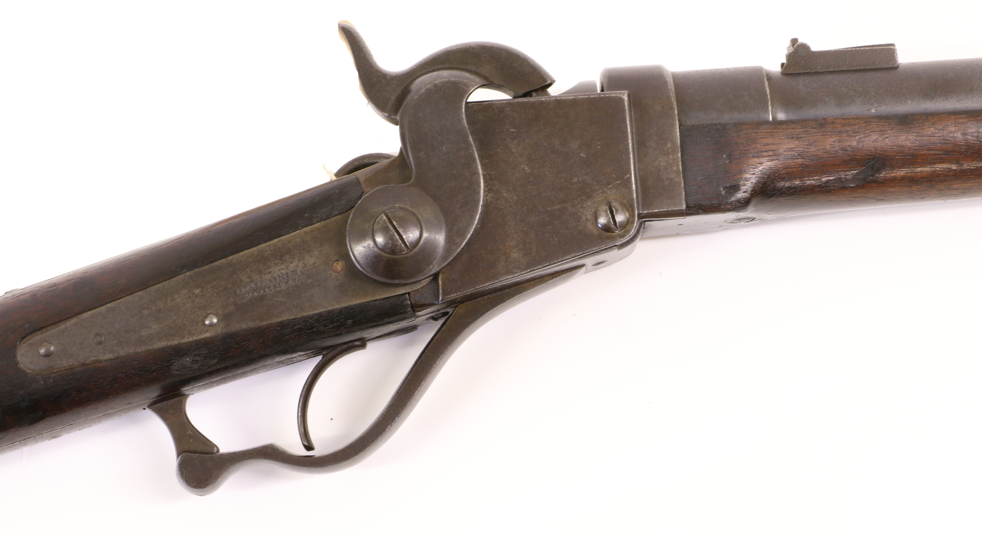 Lot 243 - An American Civil War 1858 Starr Carbine,