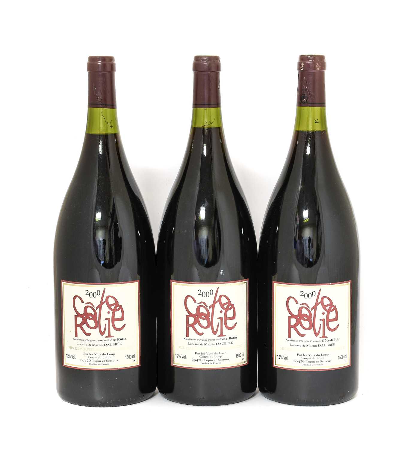 Lot 2094 - Lucette & Martin Daubree 2000 Côte Rotie