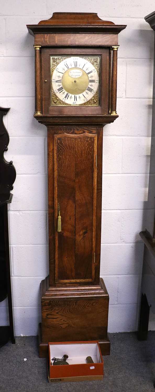 Lot 1286 - A Thirty-Hour Longcase Clock, signed Wm