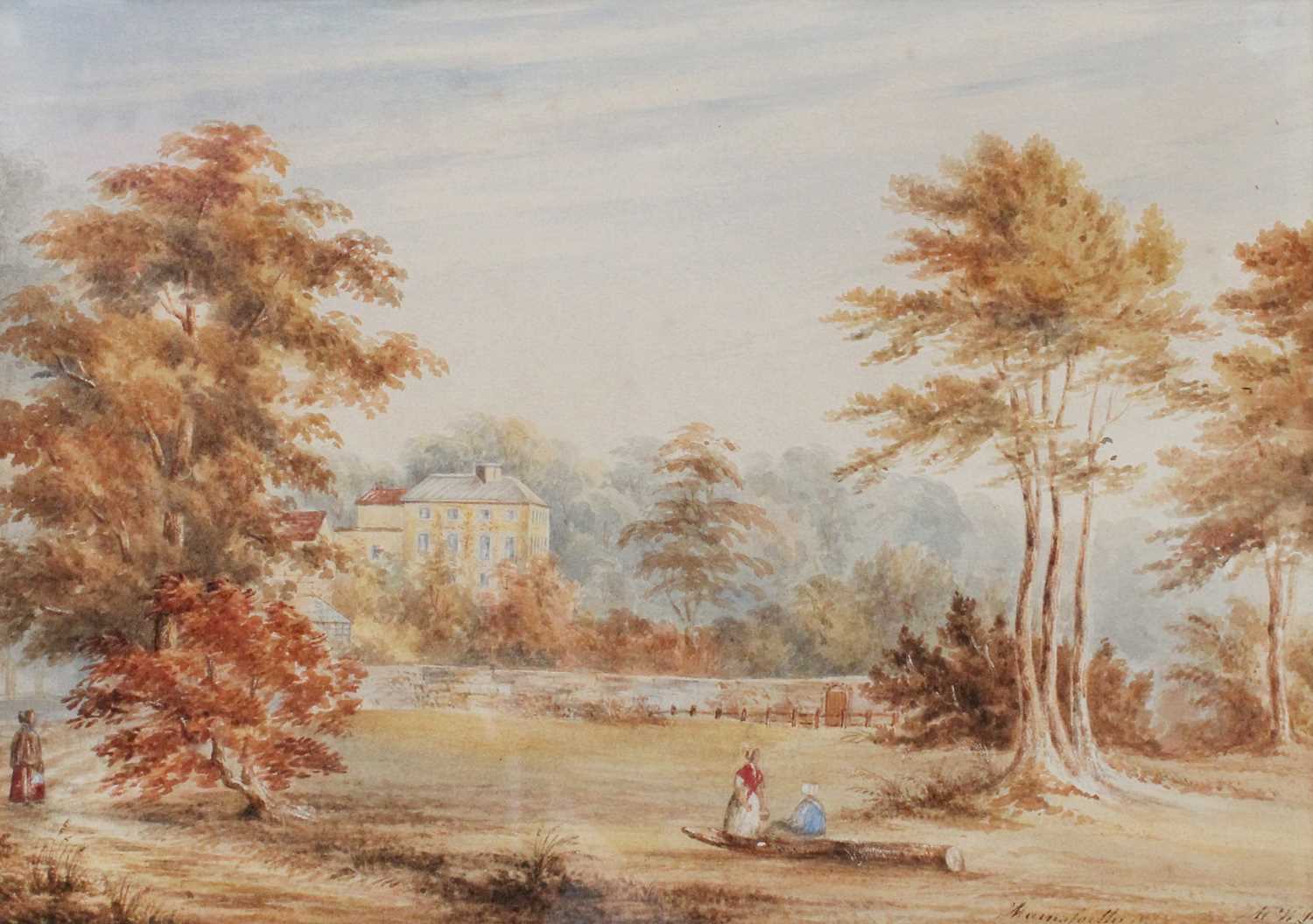 Lot 1069 - British School (19th Century) Figures at