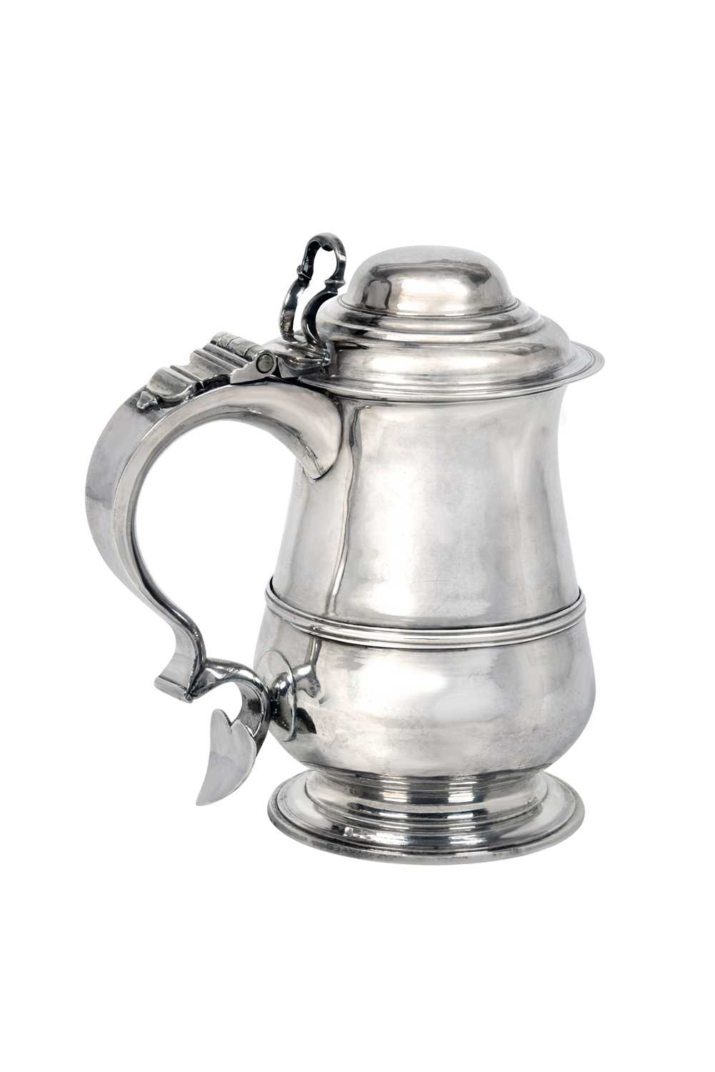 Lot 2201 - A George III Silver Tankard,
