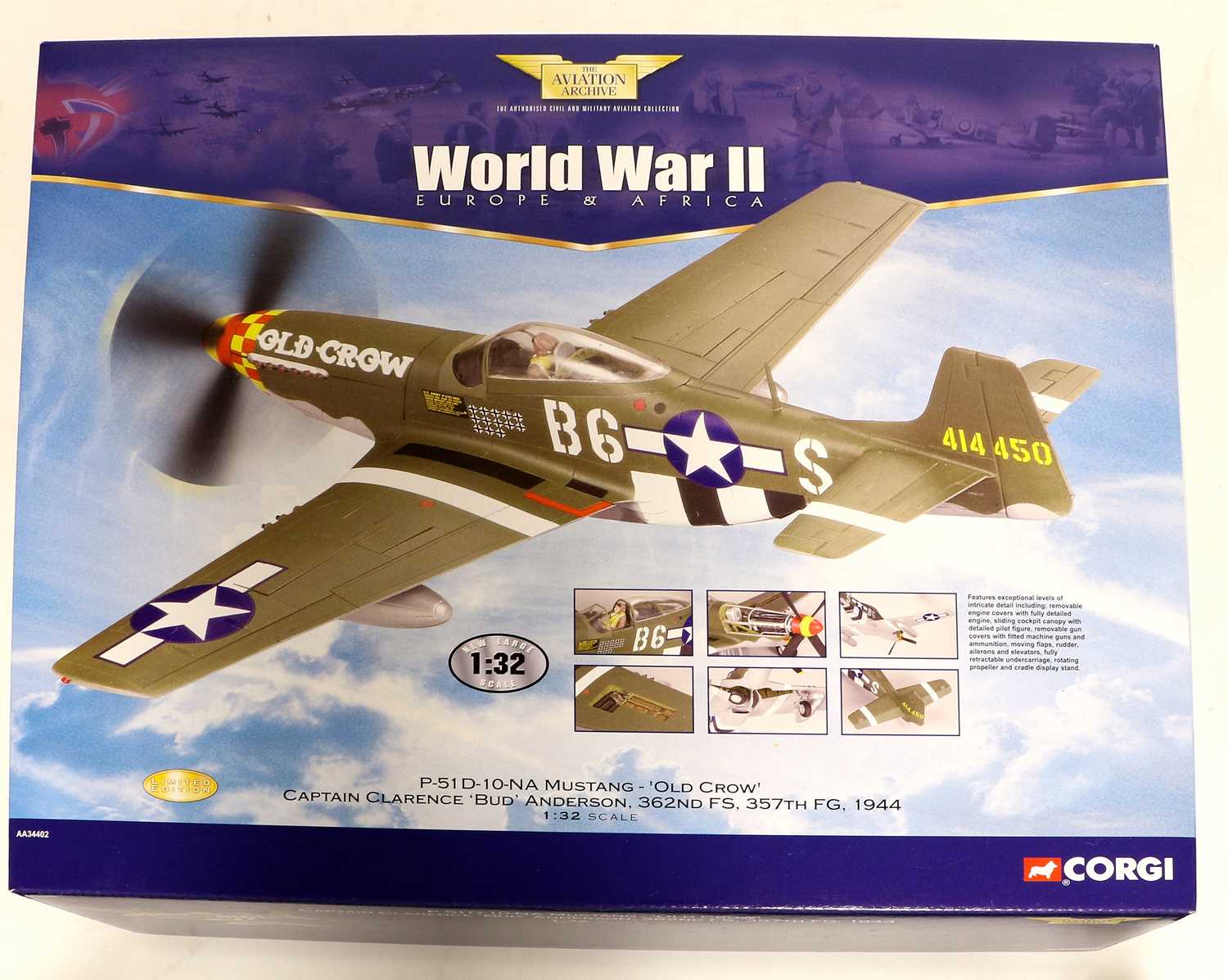 Lot 332 - Corgi Aviation Archive AA34402 1:32 Scale