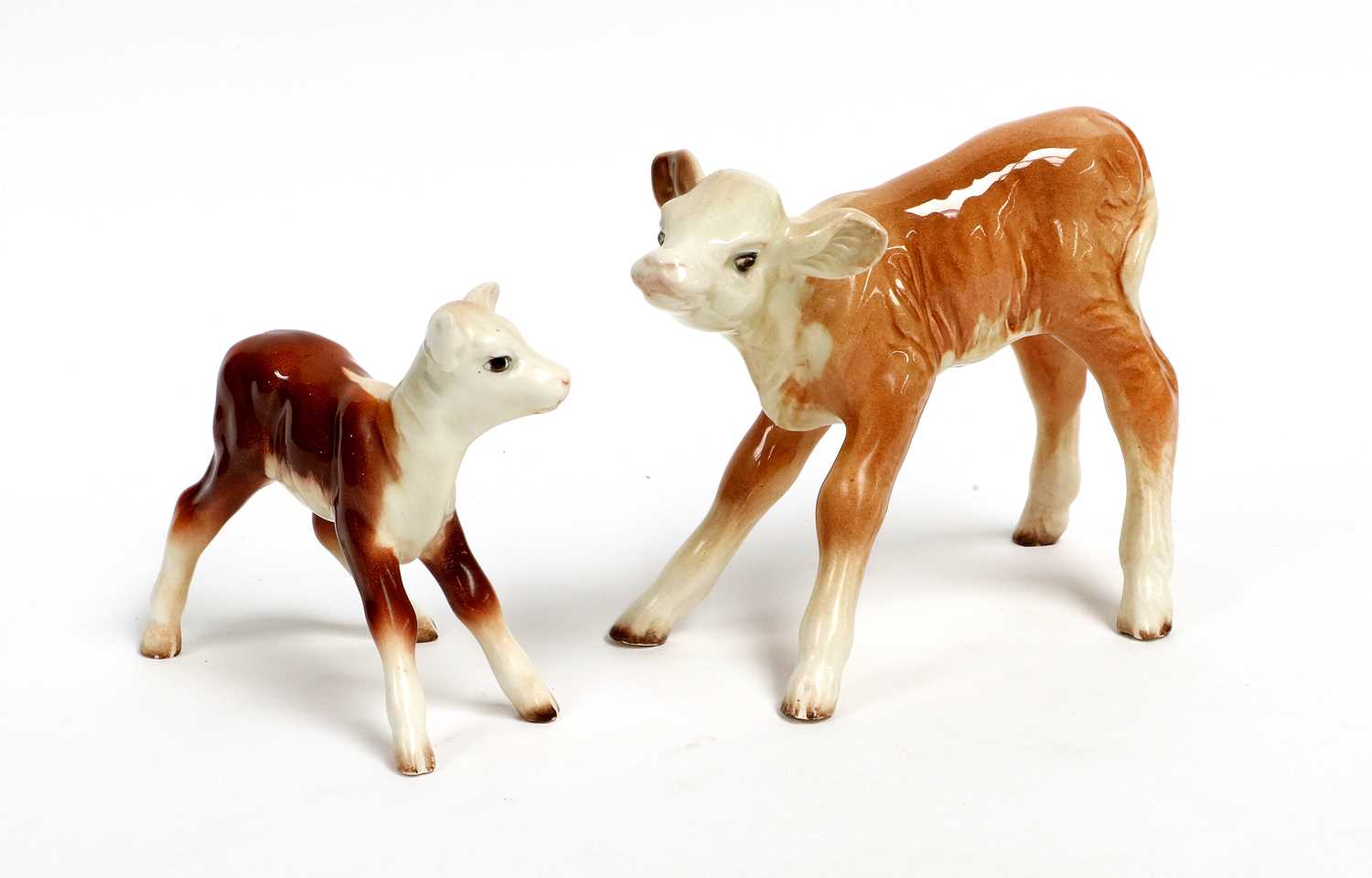 Lot 148 - Beswick Hereford Calf, model No. 854, and