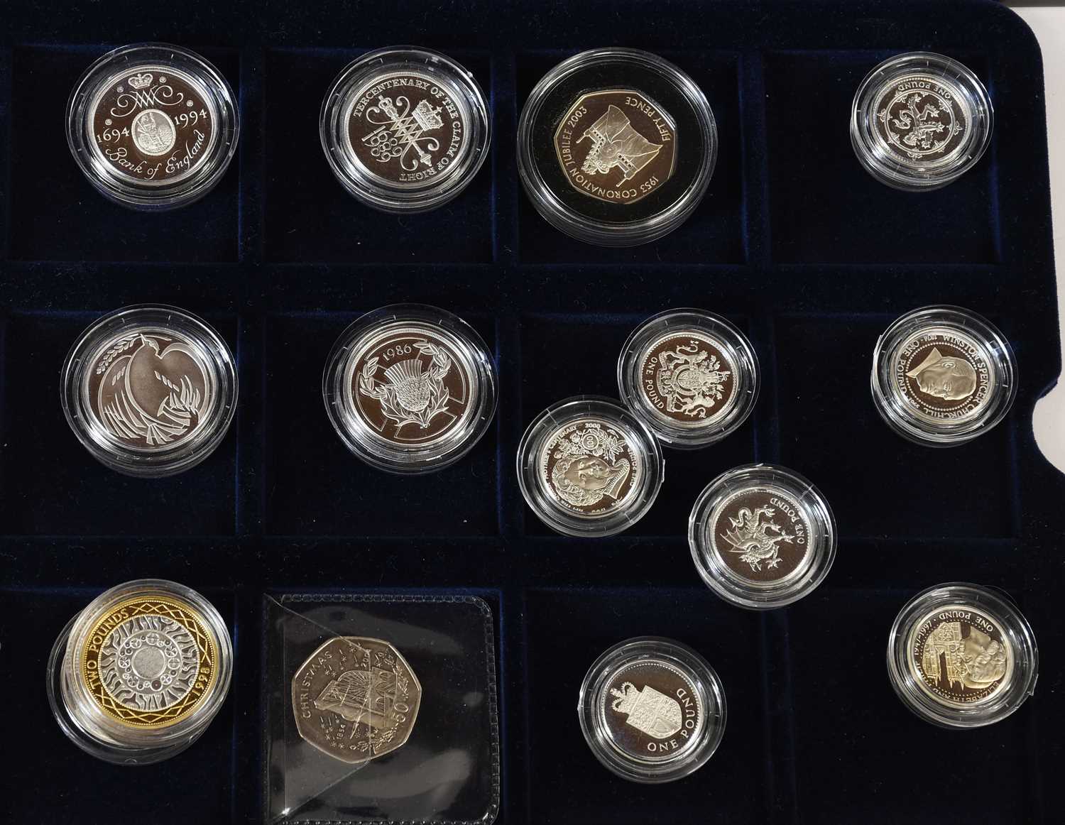 Lot 386 - Collection of Commemorative Silver Proof