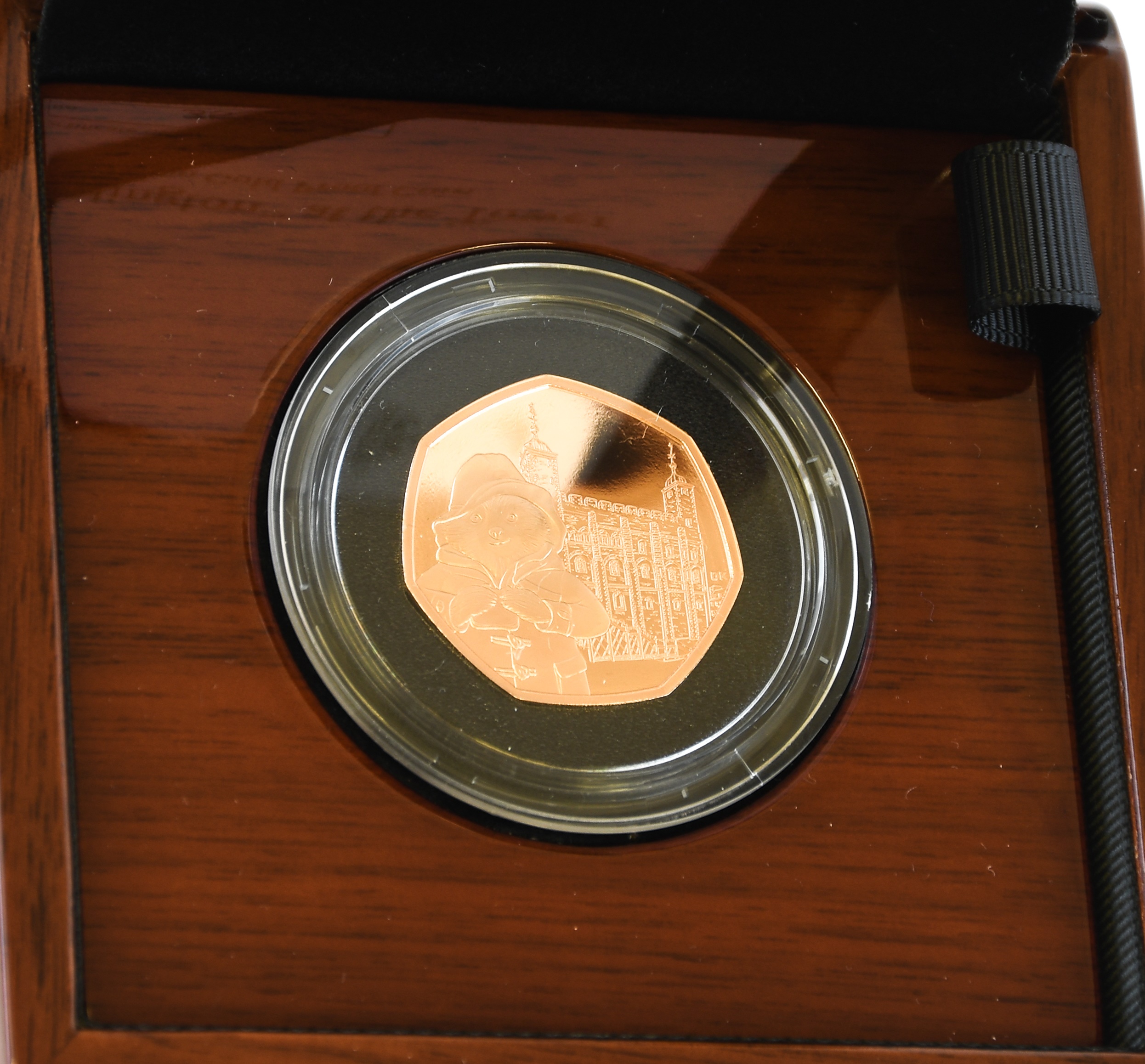 Lot 221 - Royal Mint, Paddington Bear Gold Proof 50p