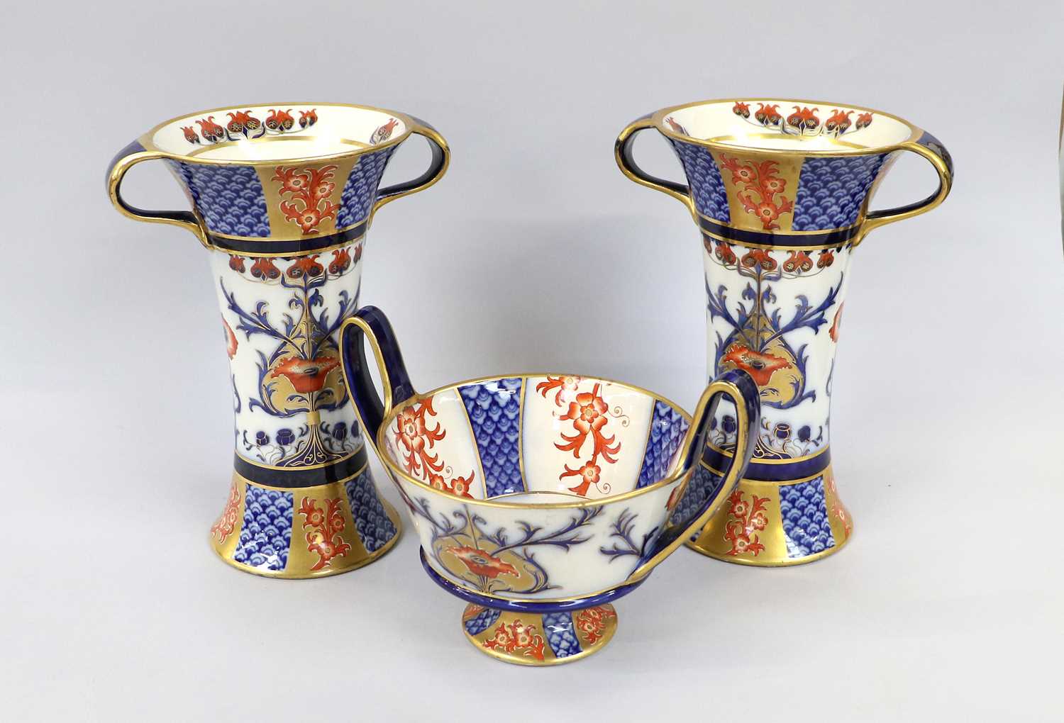 Lot 421 - A James Macintyre & Co Aurelian Pottery