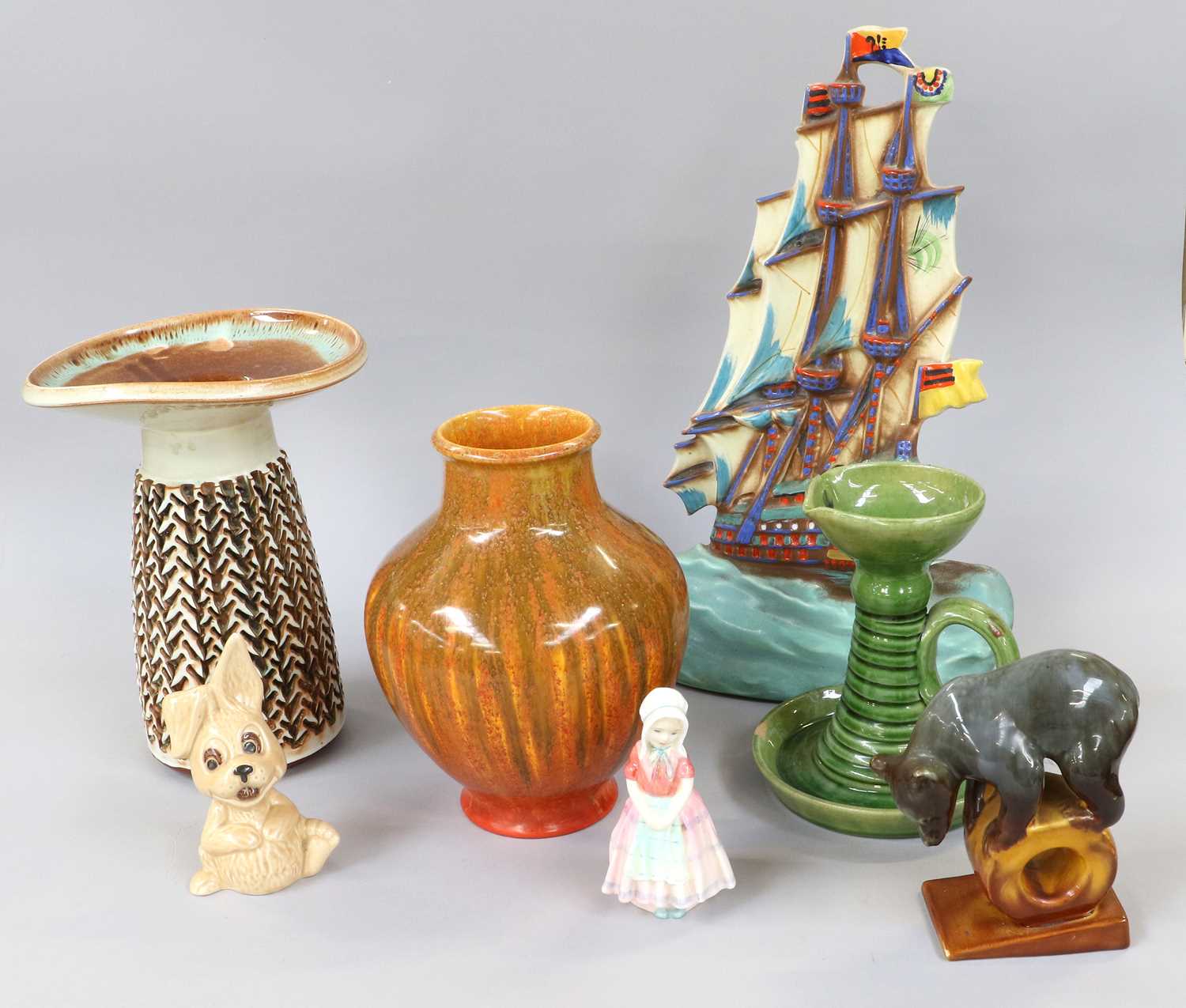 Lot 403 - A Pilkingtons Royal Lancastrian Vase,