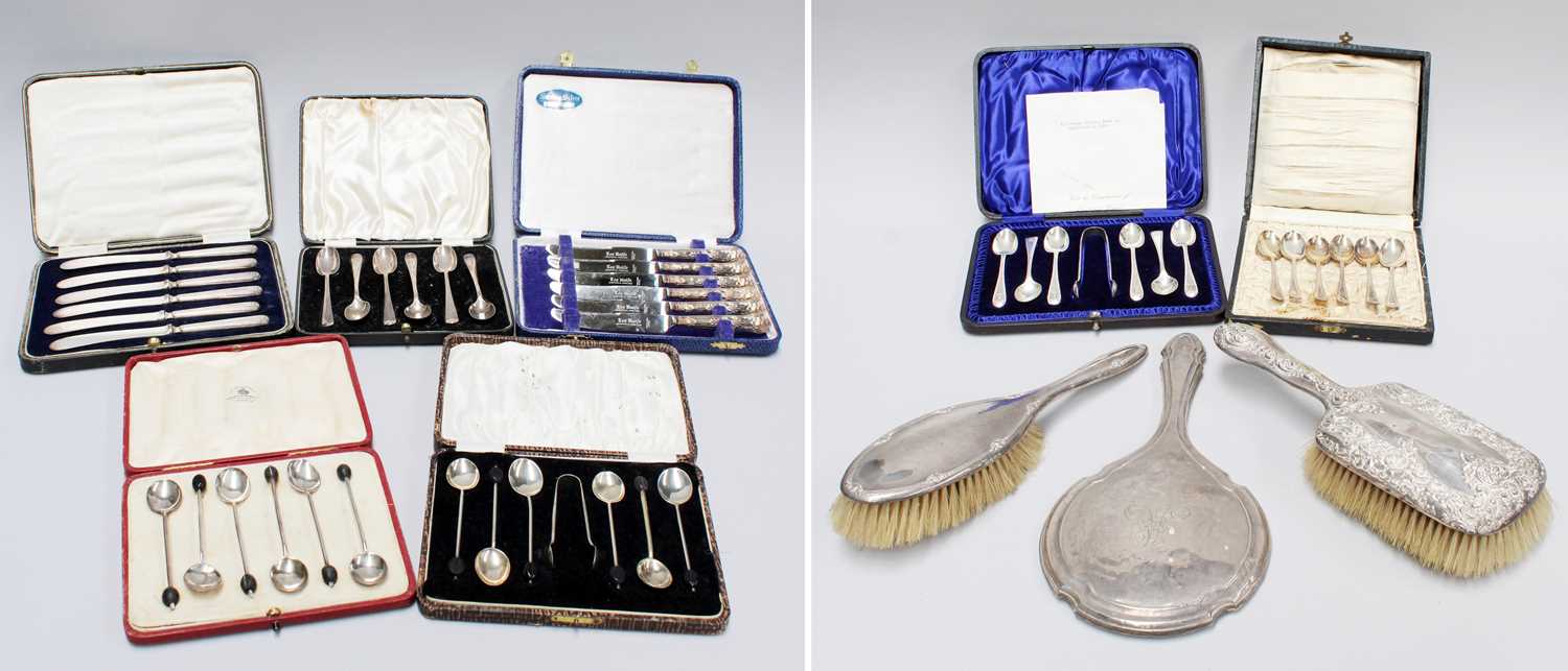 Lot 44 - A Collection of Assorted Silver, comprising