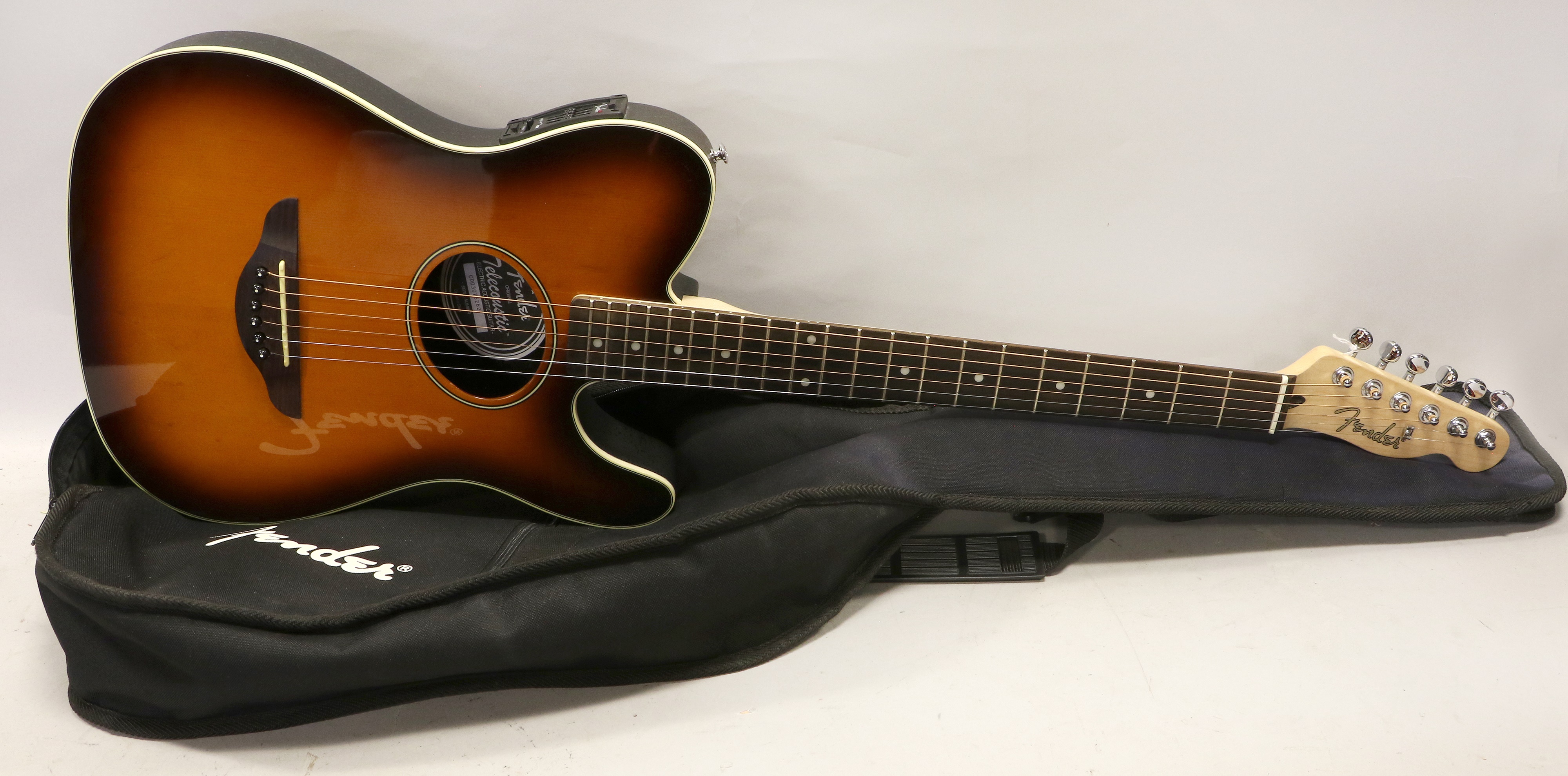 Lot 3090 Fender Telecoustic Guitar