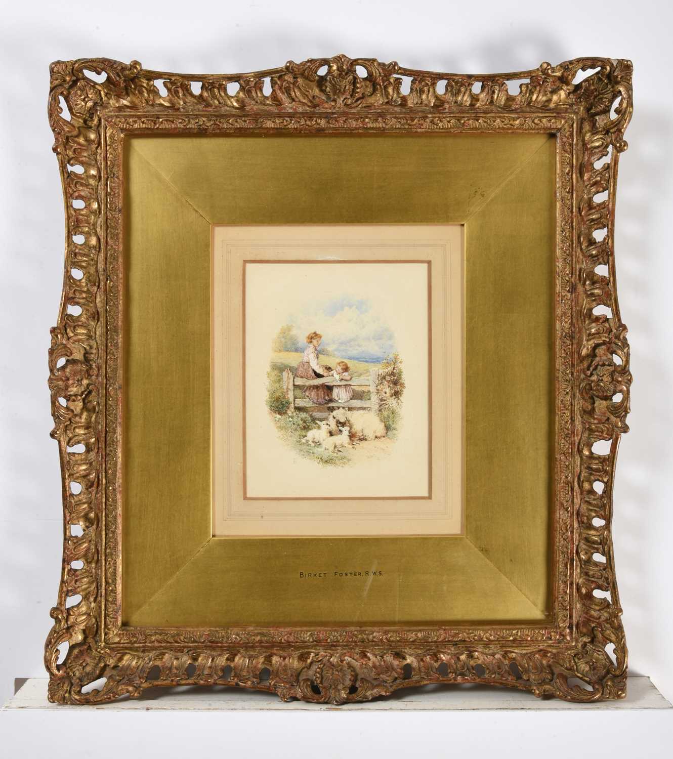 Lot 1149 - Myles Birkett Foster RWS (1825-1899) "The