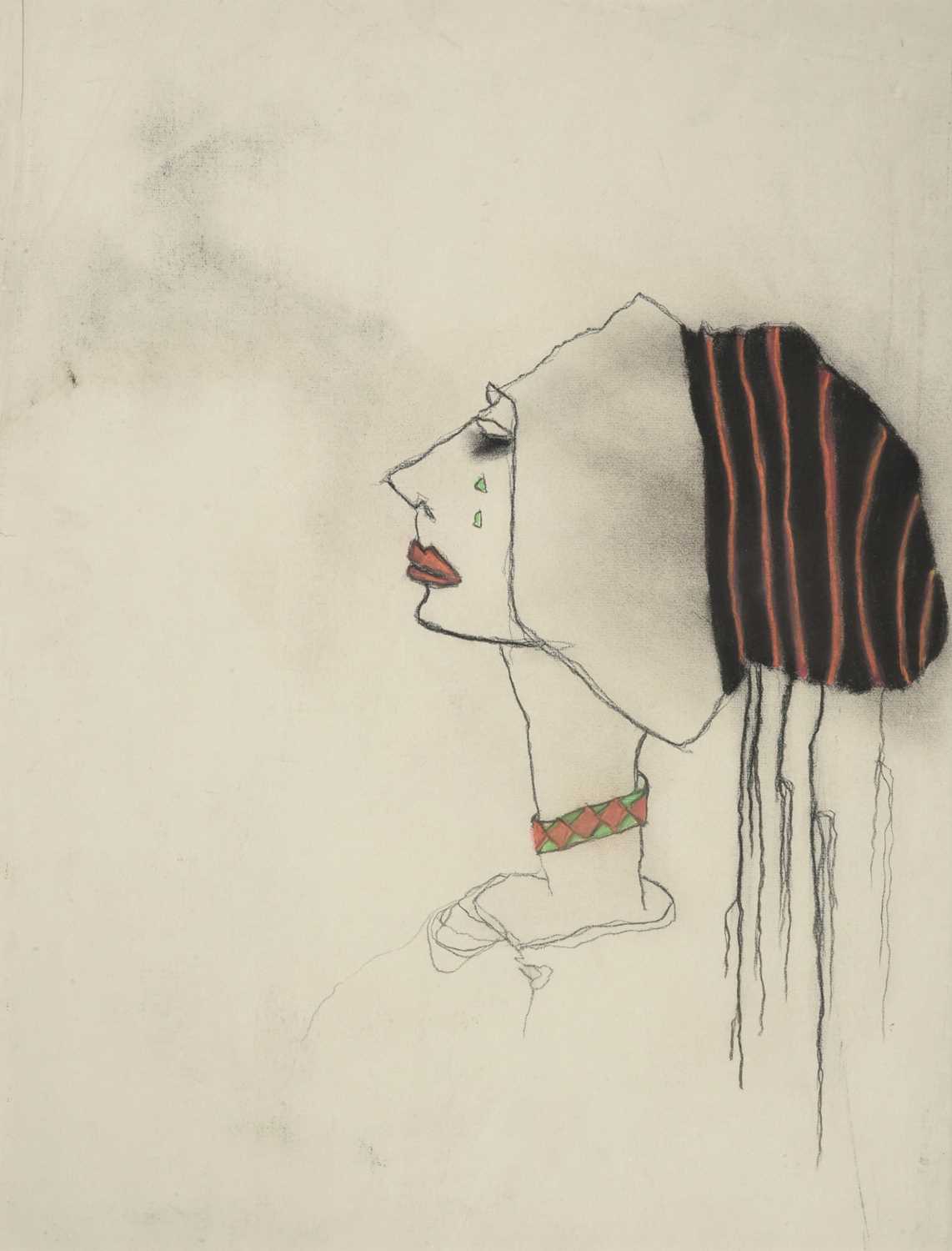 Lot 114 - Pat Douthwaite (1934-2002) Scottish Crying